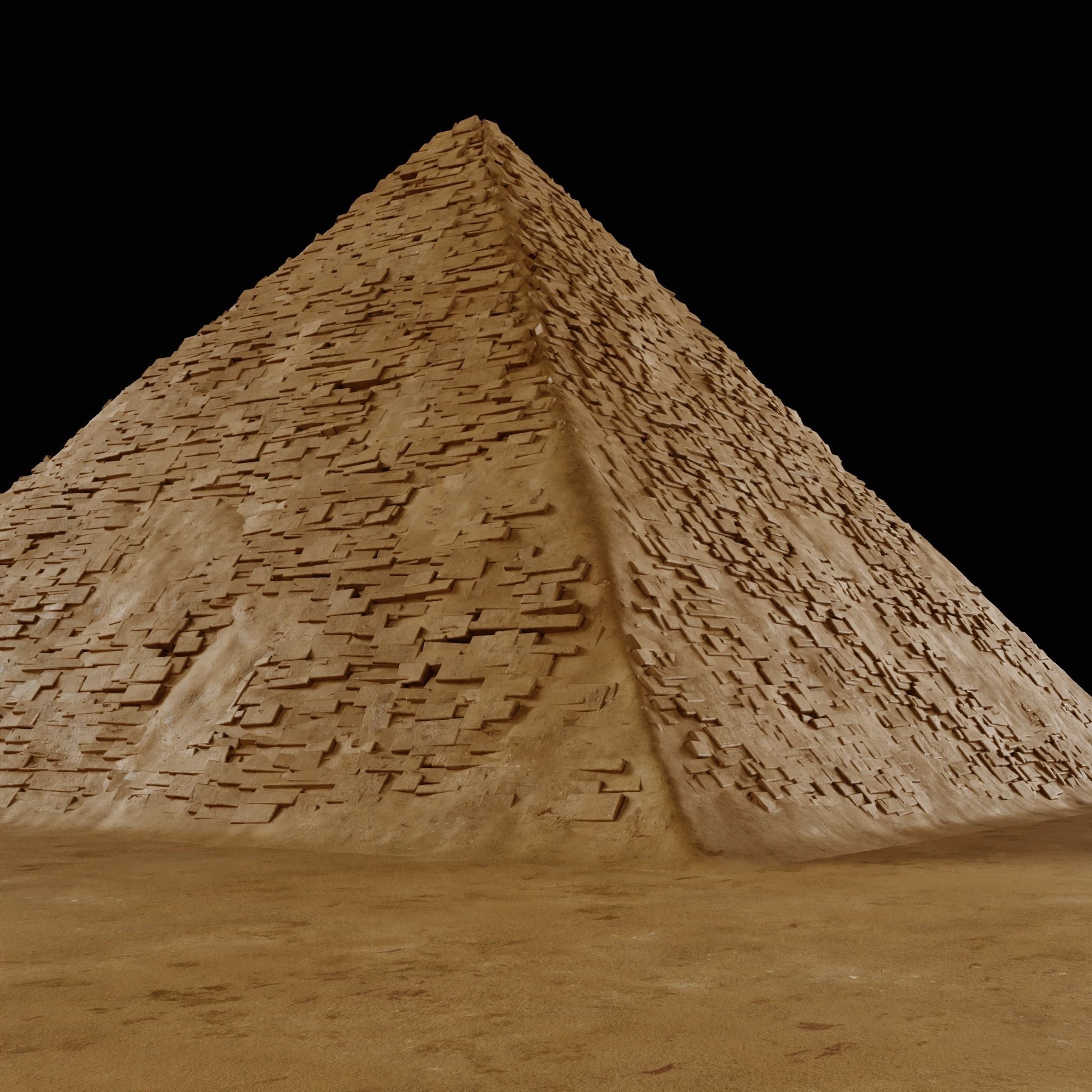 3D model EGYPTIAN PYRAMID ANCIENT EGYPT TEMPLE TOMB COLLECTION VR / AR ...
