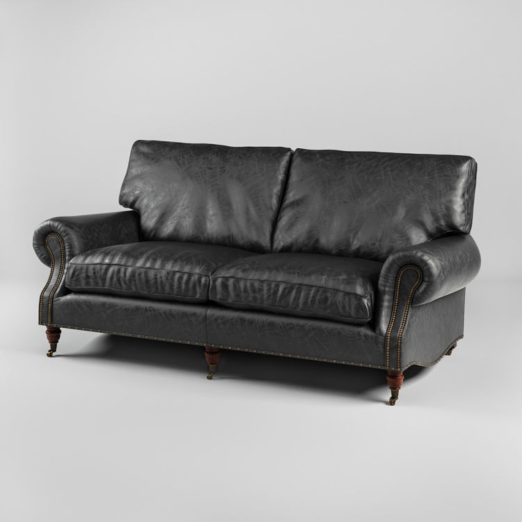 Balmoral 3 Seater free 3D model | CGTrader