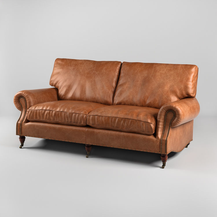 Balmoral 3 Seater free 3D model | CGTrader