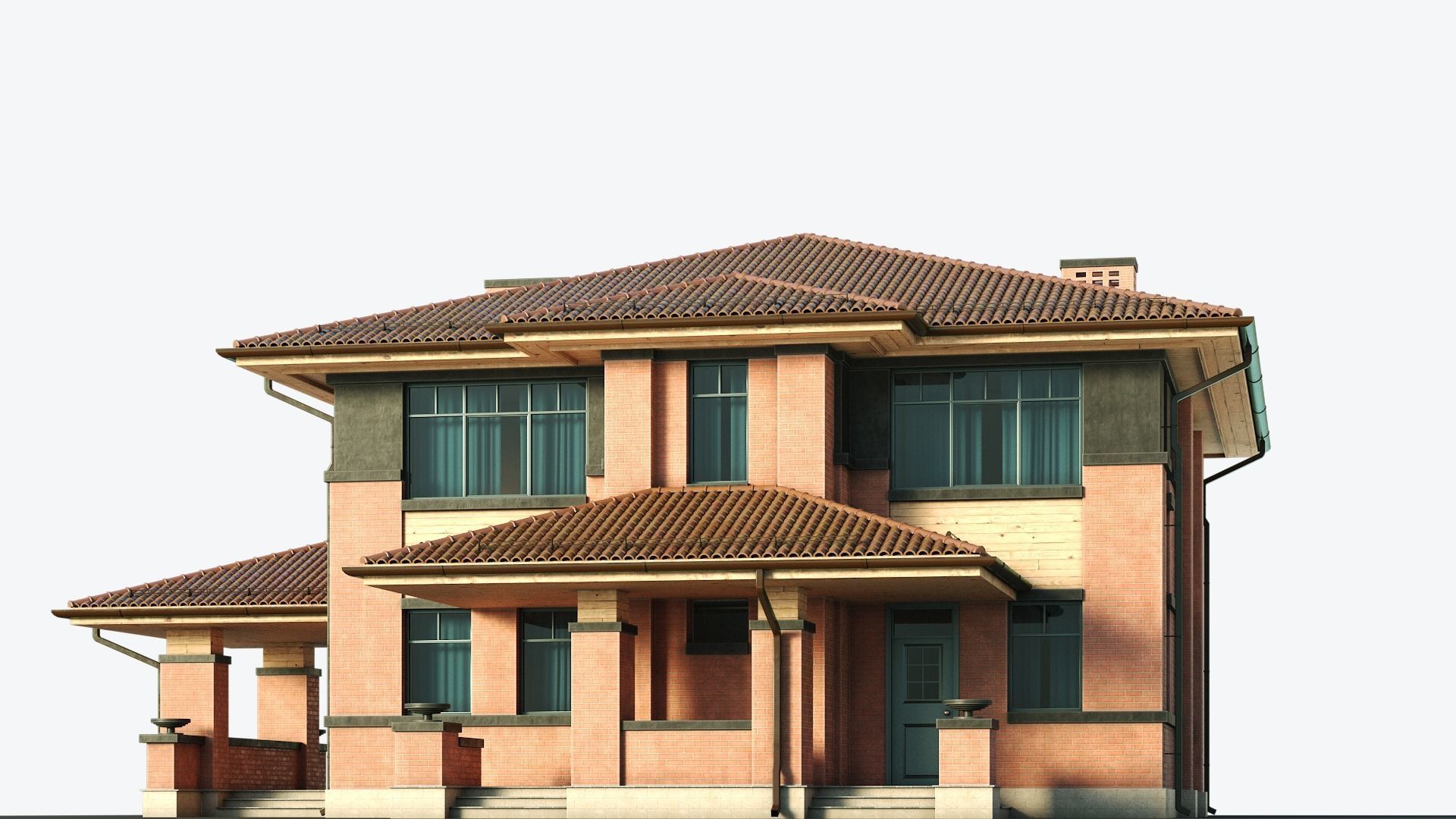 Residential House 44 3D model | CGTrader