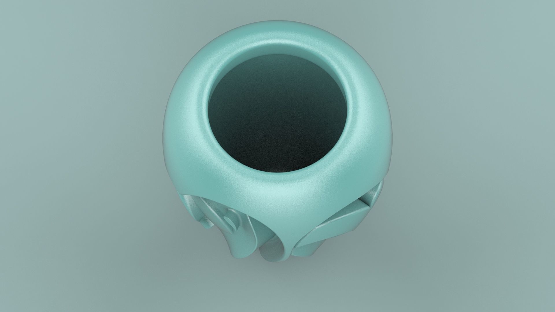 3D Printable Futuristic Flower Vase 3D model 3D printable | CGTrader