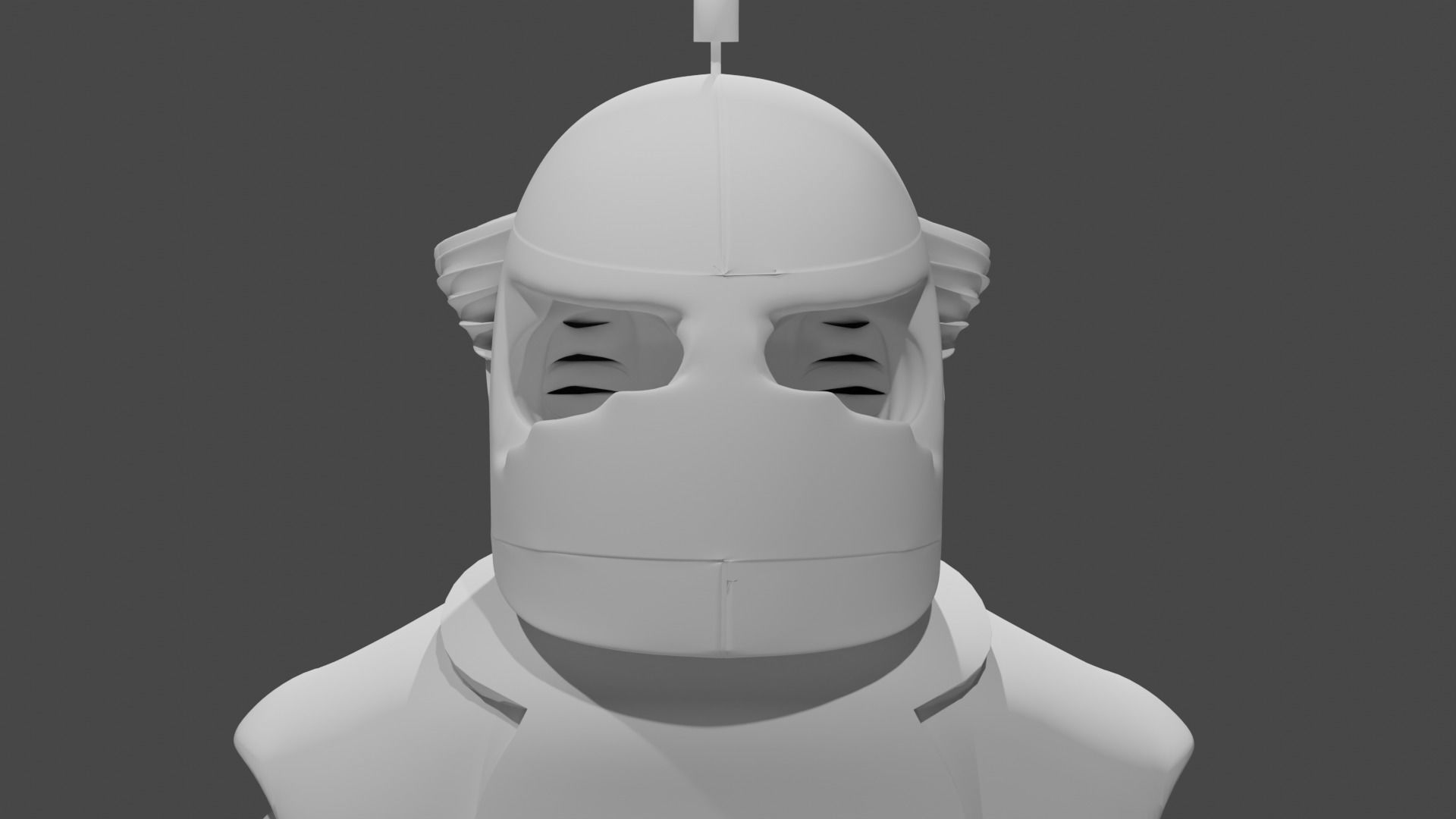 Robot character modeling With a very high precision in design 3D model ...