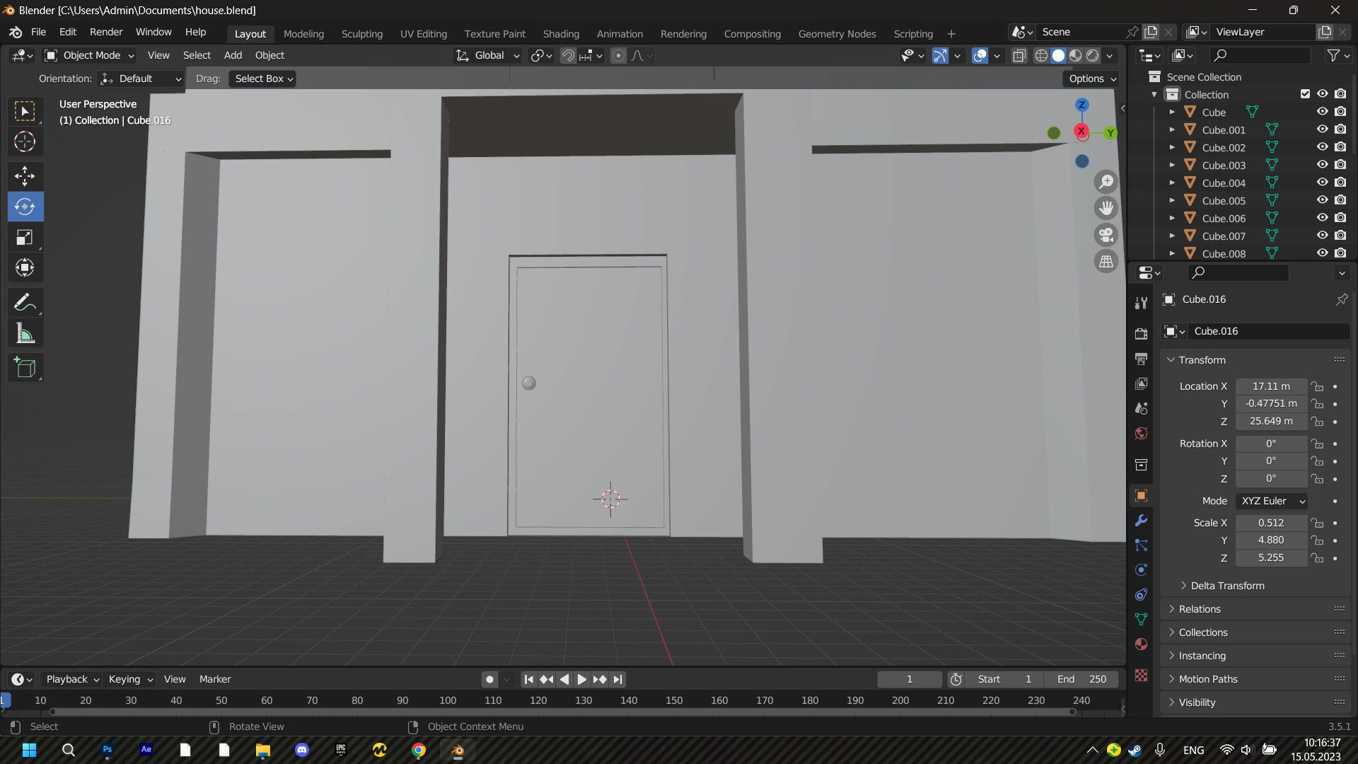 House for game or for render 3D model 3D printable | CGTrader
