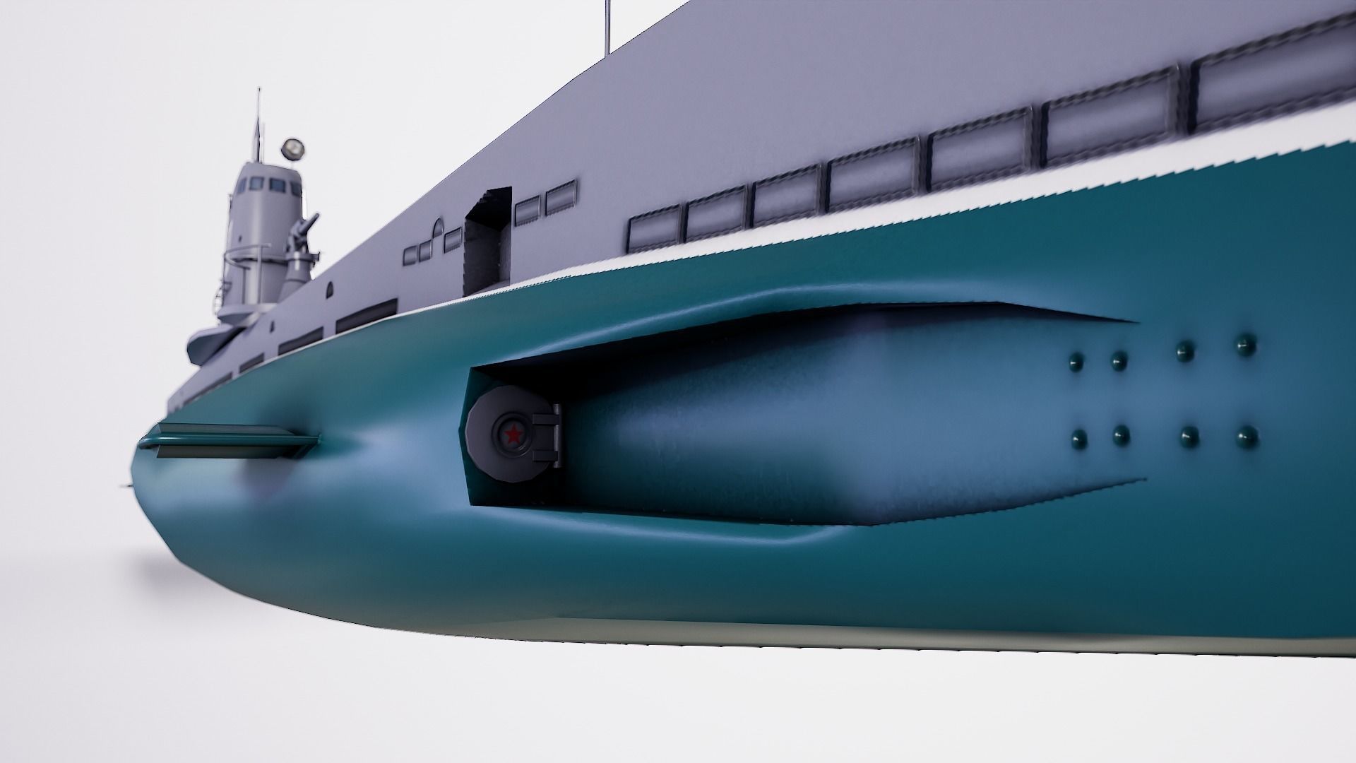 3D model Submarines type M XII VR / AR / low-poly | CGTrader