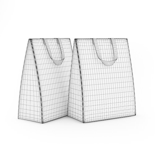 Shopping Bags 3D Model MAX OBJ FBX C4D - CGTrader.com