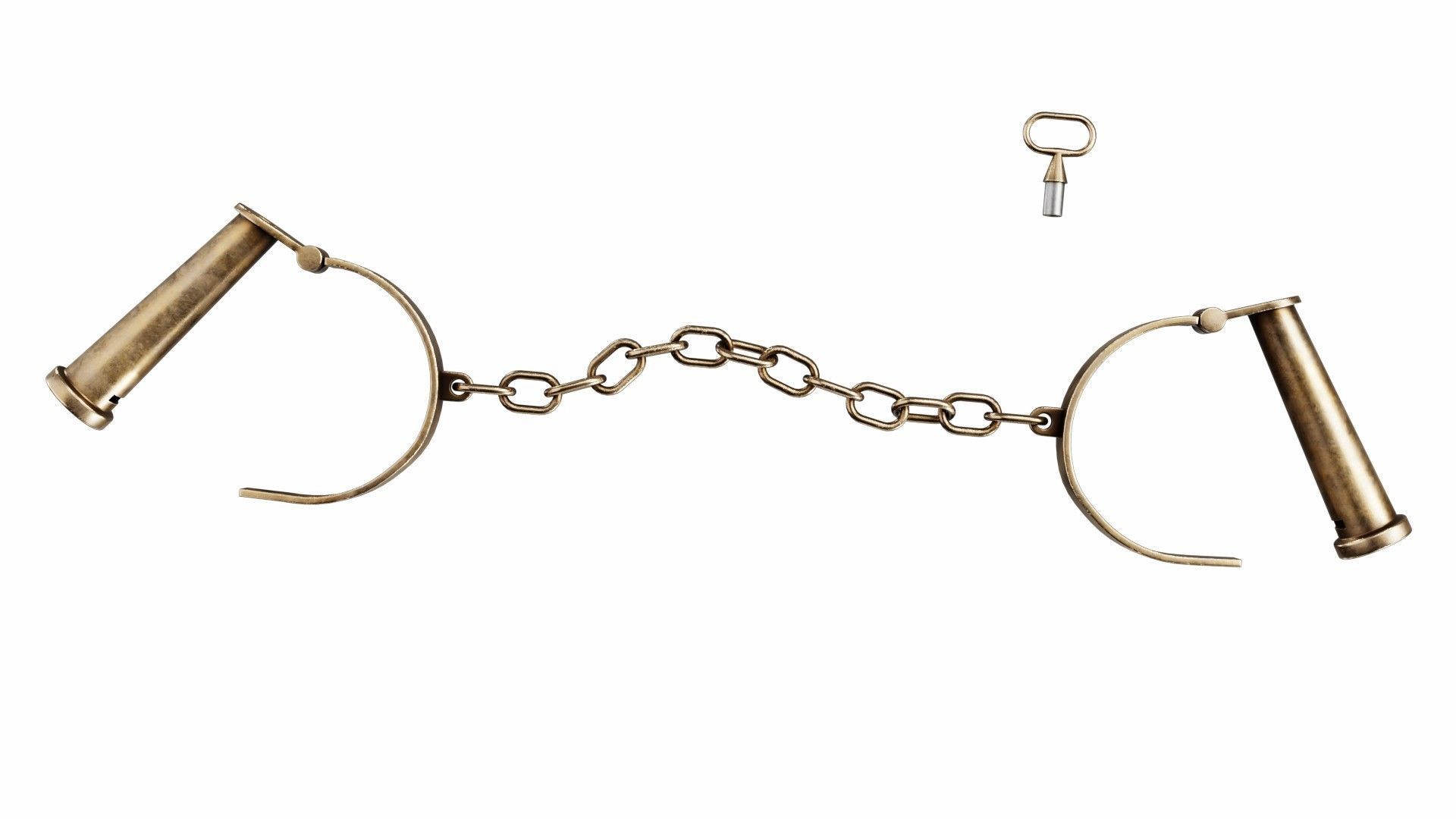 Bronze shackles 3D model | CGTrader