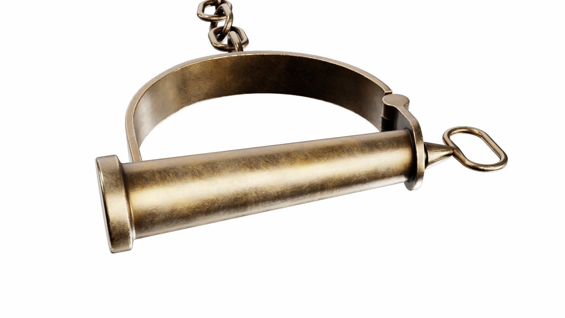 Bronze shackles 3D model | CGTrader