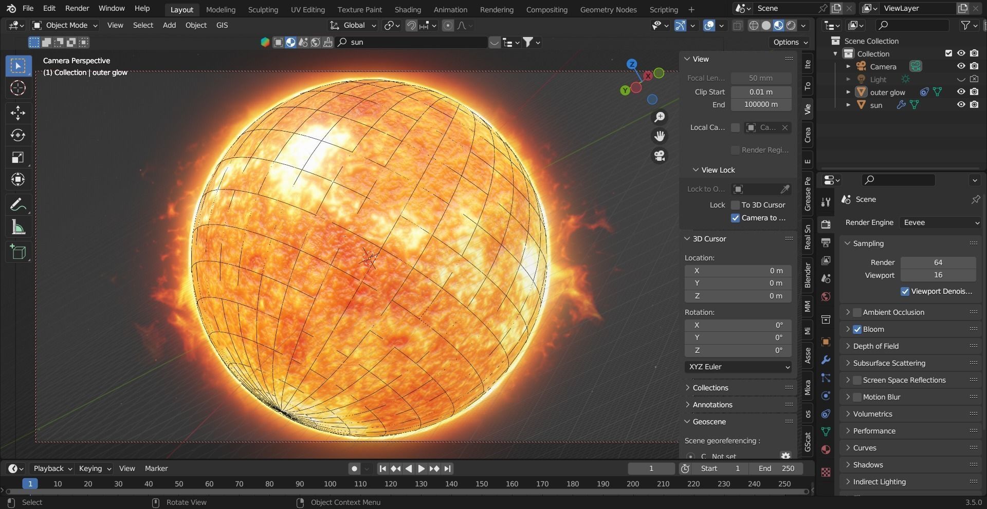 3D model Realistic Sun- 3D Model VR / AR / low-poly | CGTrader