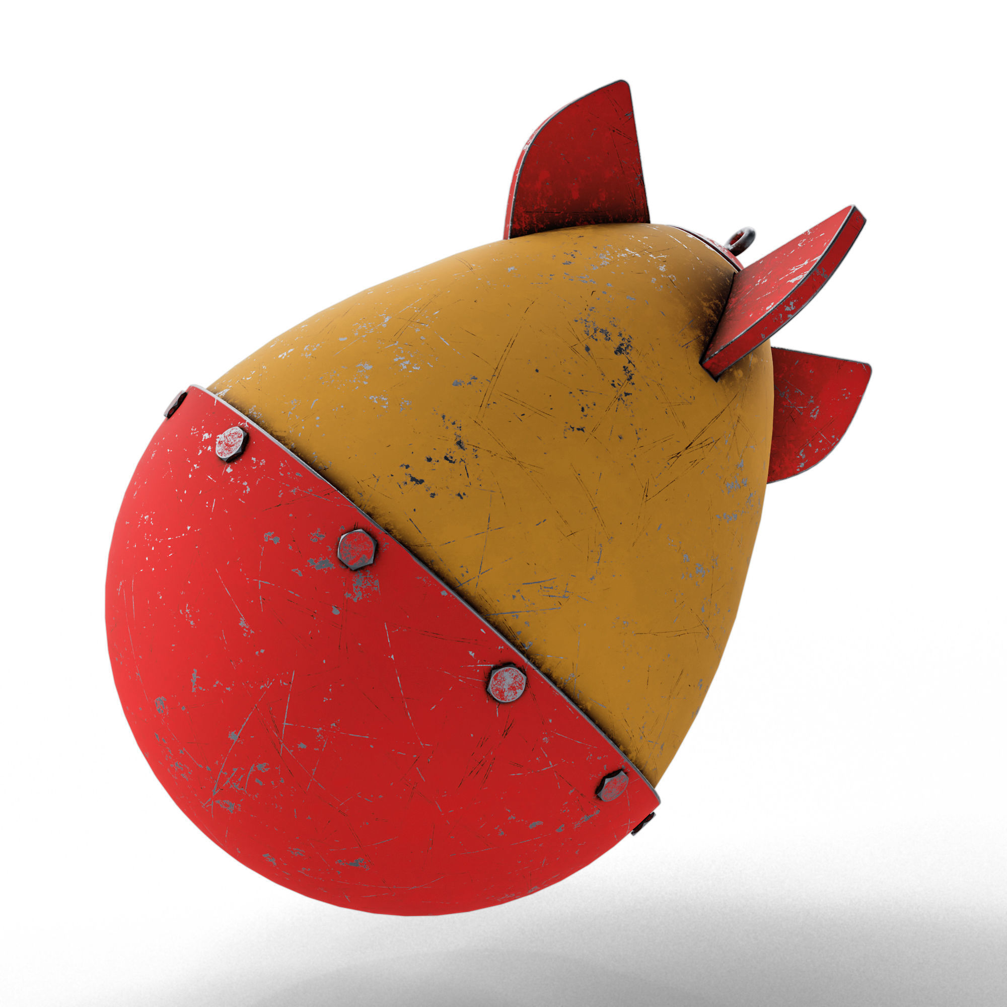 3D model Nuclear Atom Bomb VR / AR / low-poly | CGTrader