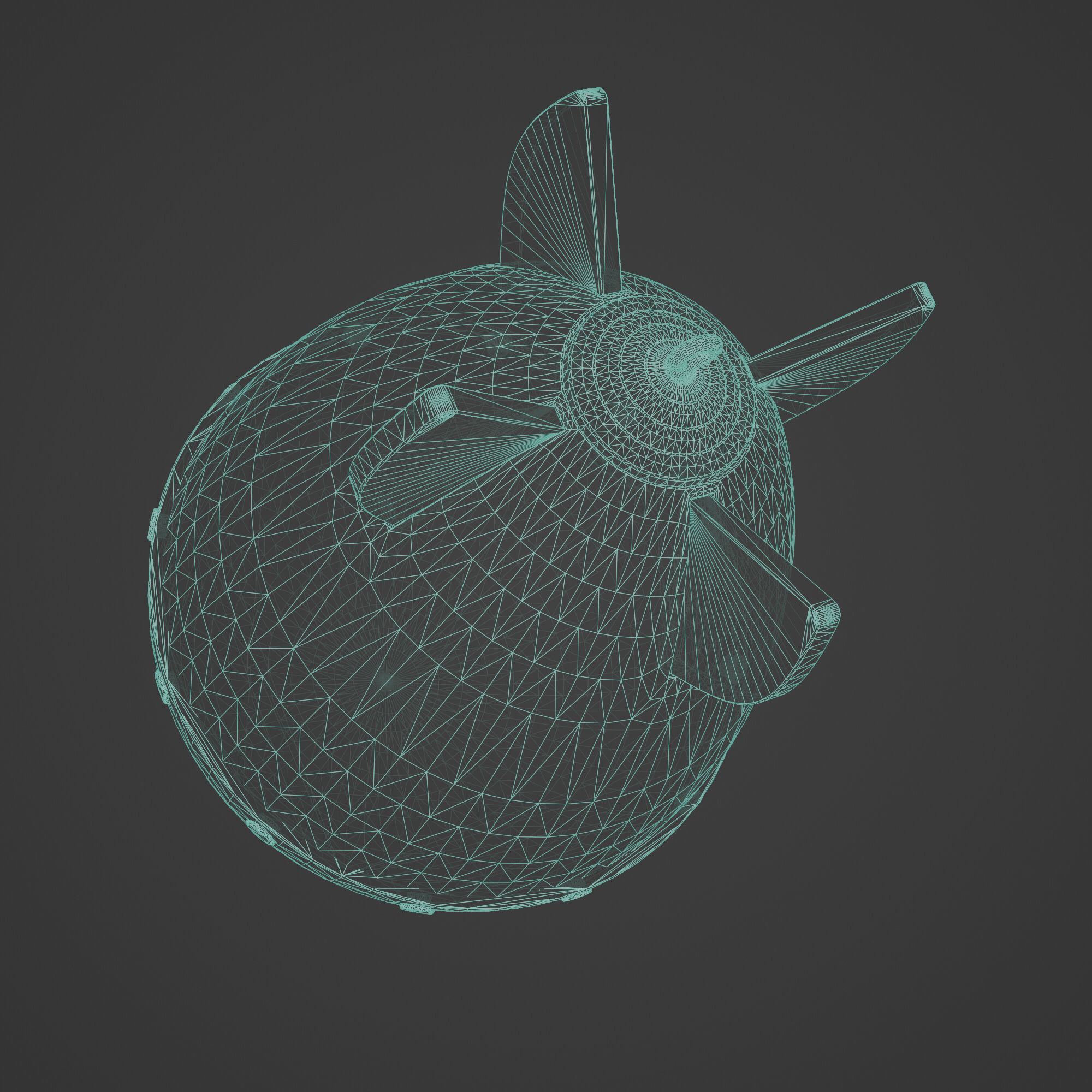 3D model Nuclear Atom Bomb VR / AR / low-poly | CGTrader