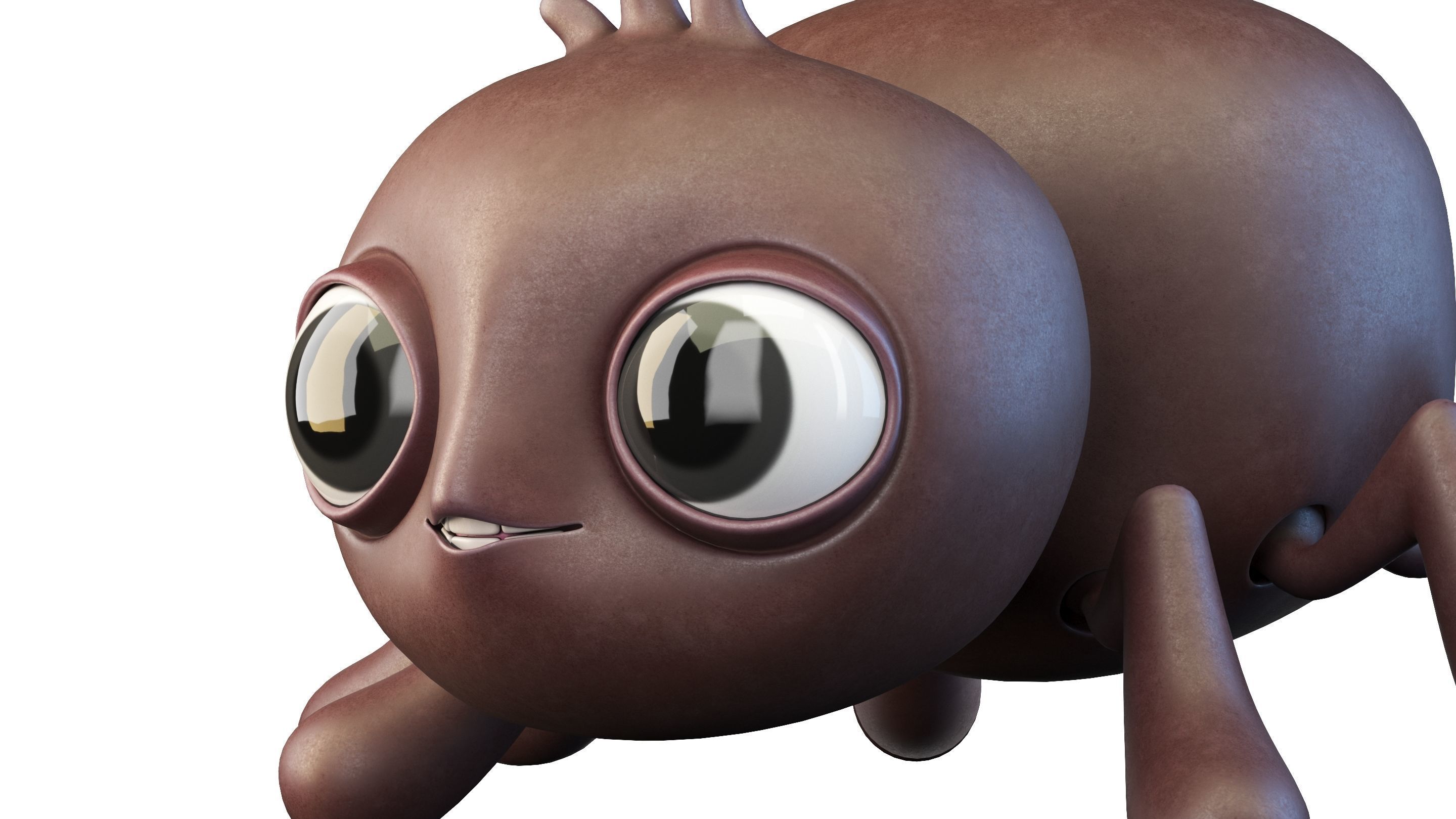 Cartoon Spider Character 3D model | CGTrader