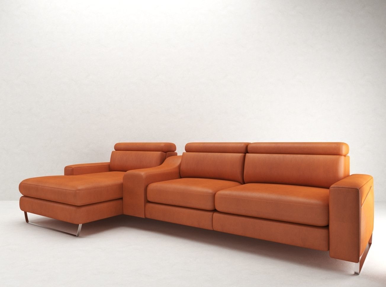 Sectional Vogue- Bracci sofas 3D model | CGTrader