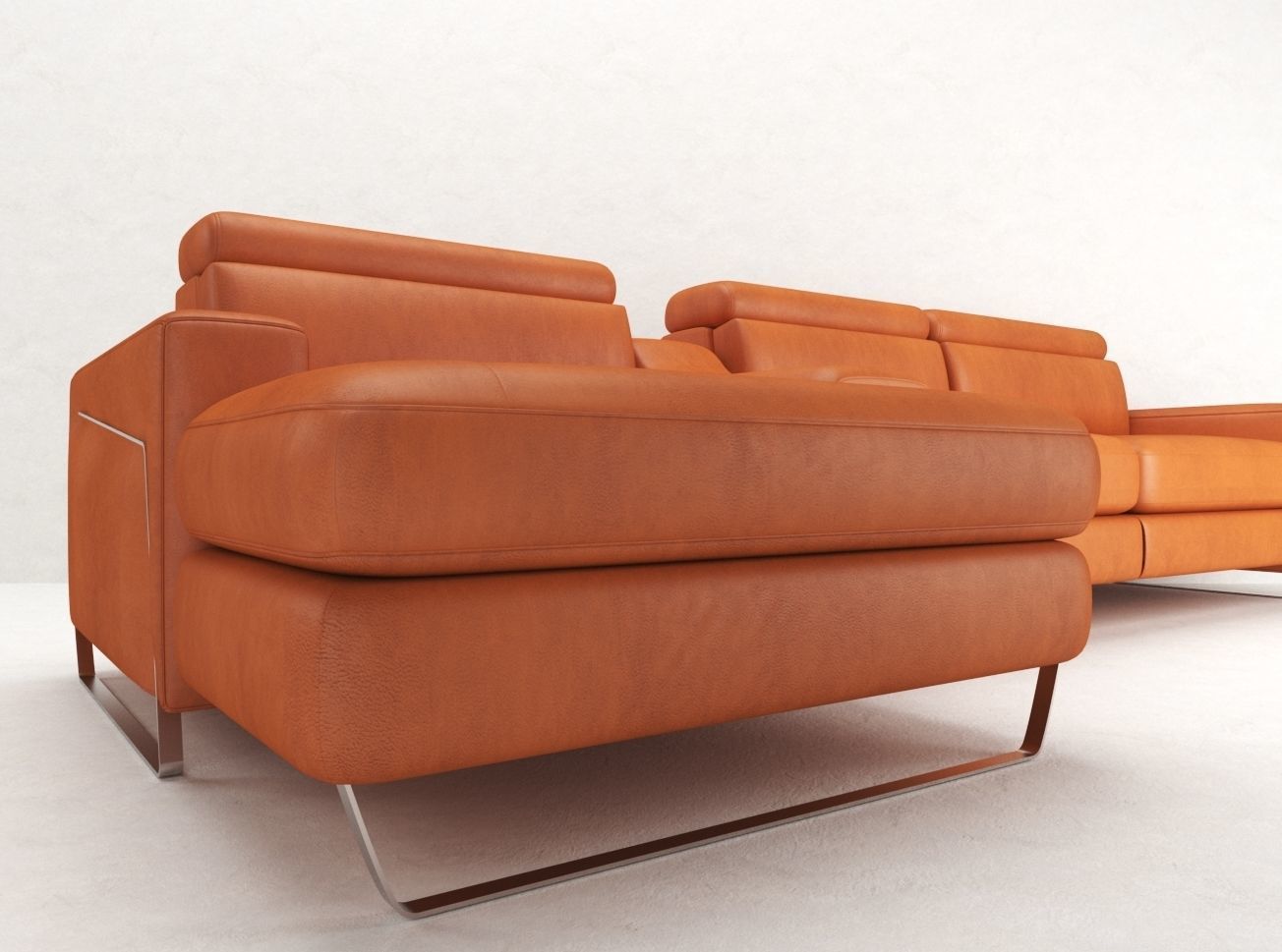 Sectional Vogue- Bracci sofas 3D model | CGTrader