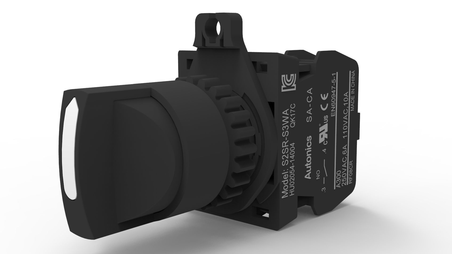 selector Switch Button 3D model | CGTrader