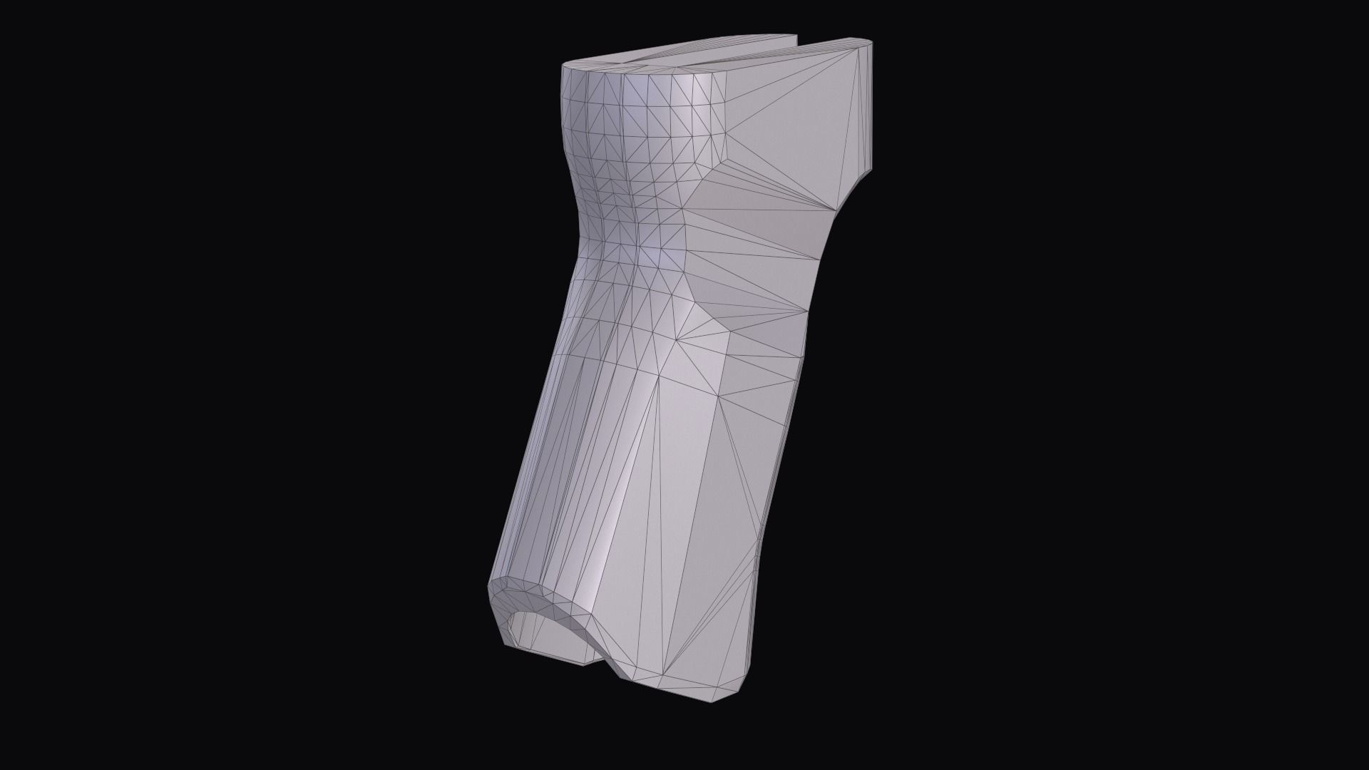 3D model Aeroknox Scorpius pistol grip AK 74 AKM VR / AR / low-poly ...