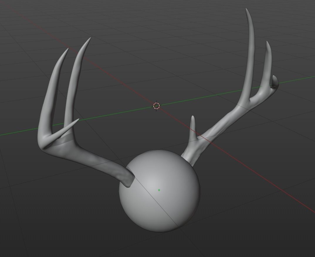 Deer antlers 3d Model 3D model | CGTrader