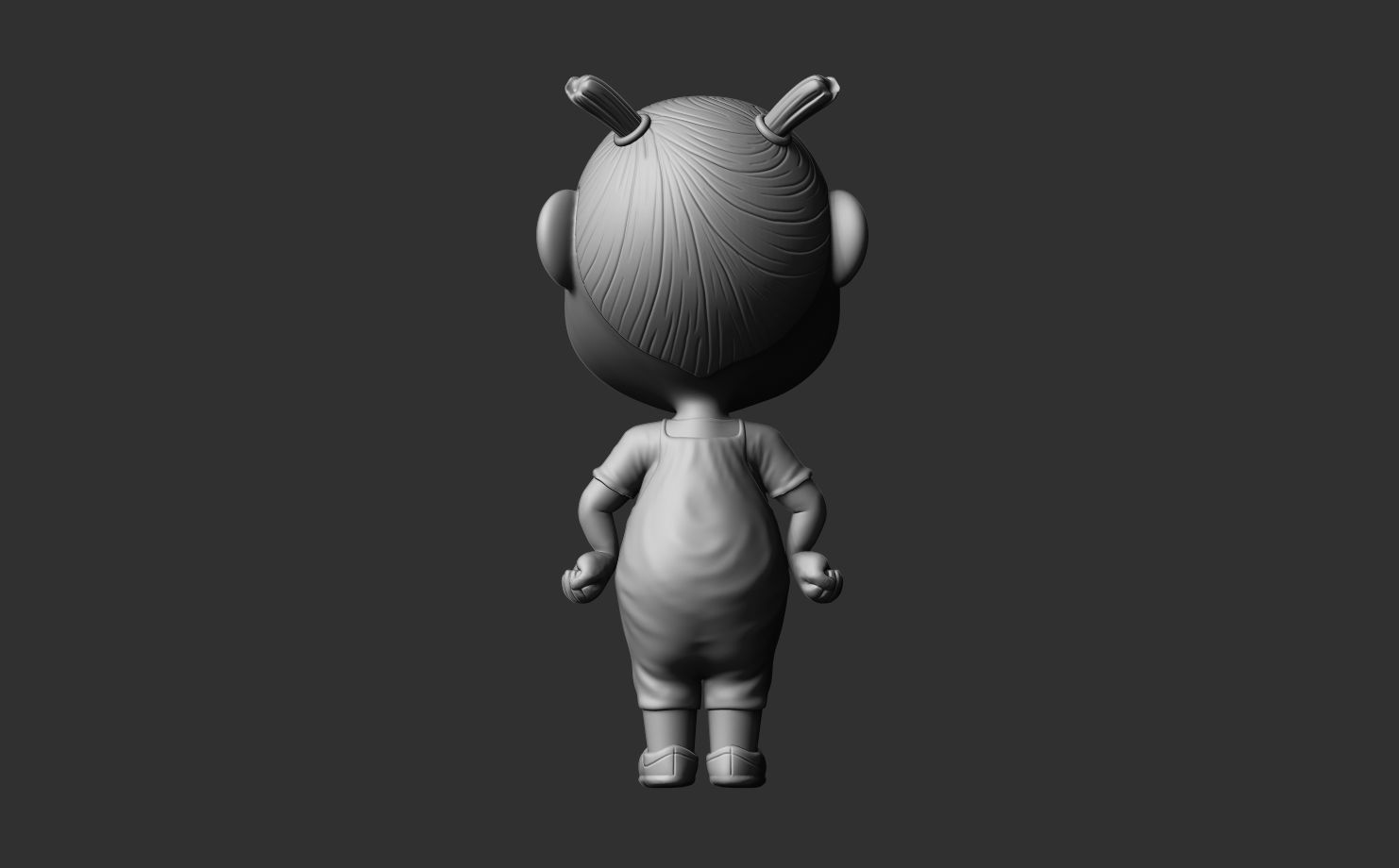 Kid character 3D model 3D printable | CGTrader