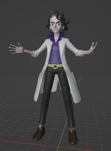 Professor Sycamore 3D model 3D printable | CGTrader