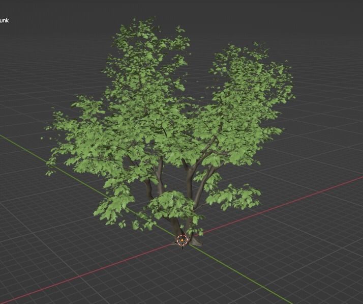 Realistic 3D Model of a Jacaranda Tree free 3D model | CGTrader