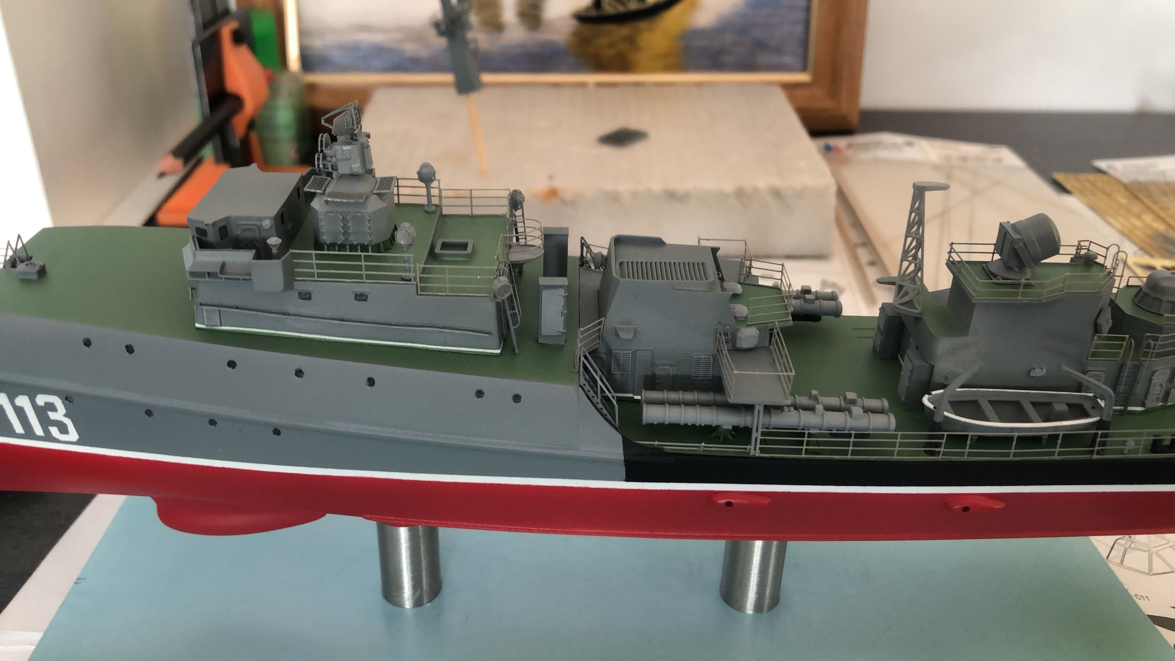 Small anti-submarine ship Albatros 1124 project 3D model 3D printable ...