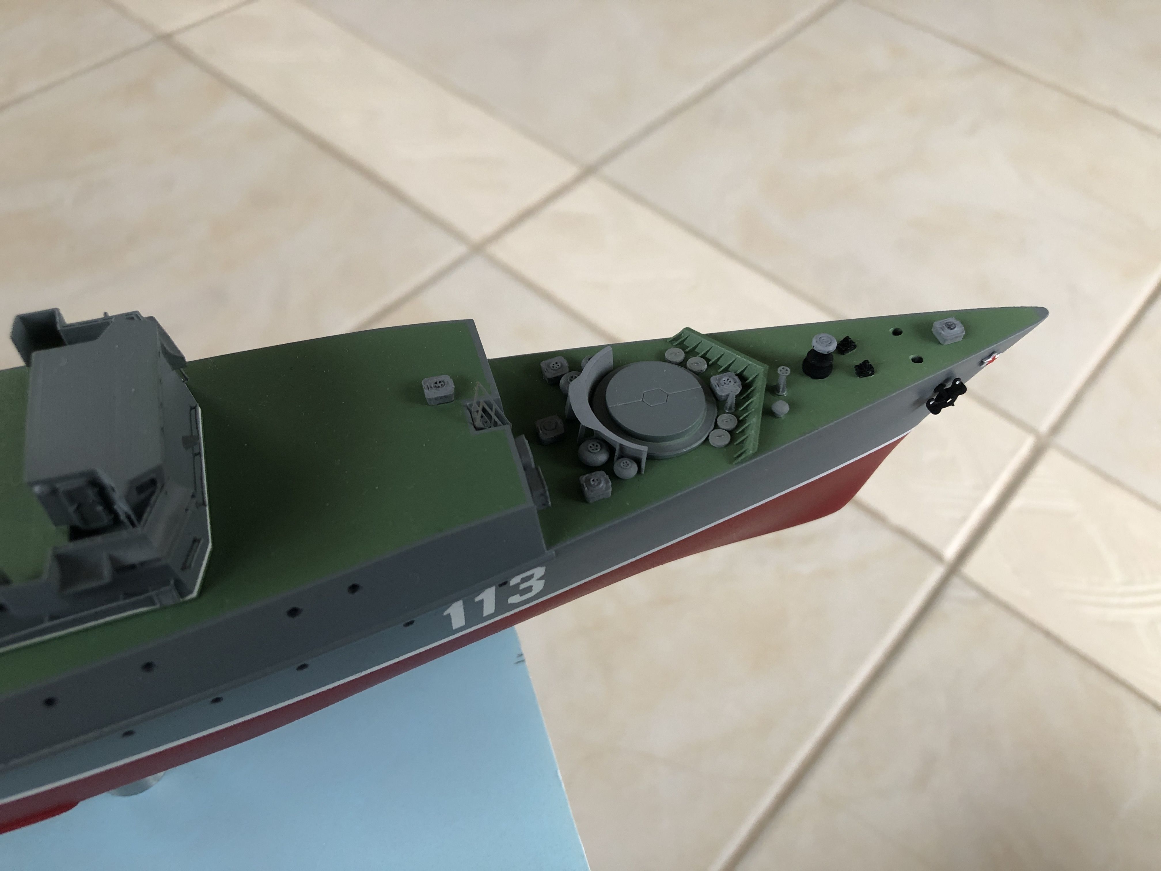 Small anti-submarine ship Albatros 1124 project 3D model 3D printable ...