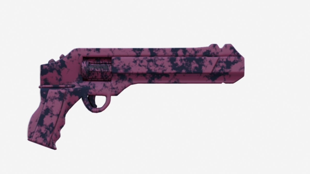 Sheriff Gun 3D model | CGTrader