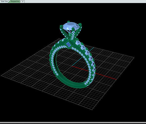 Diamond jewelry for women free 3D model 3D printable | CGTrader