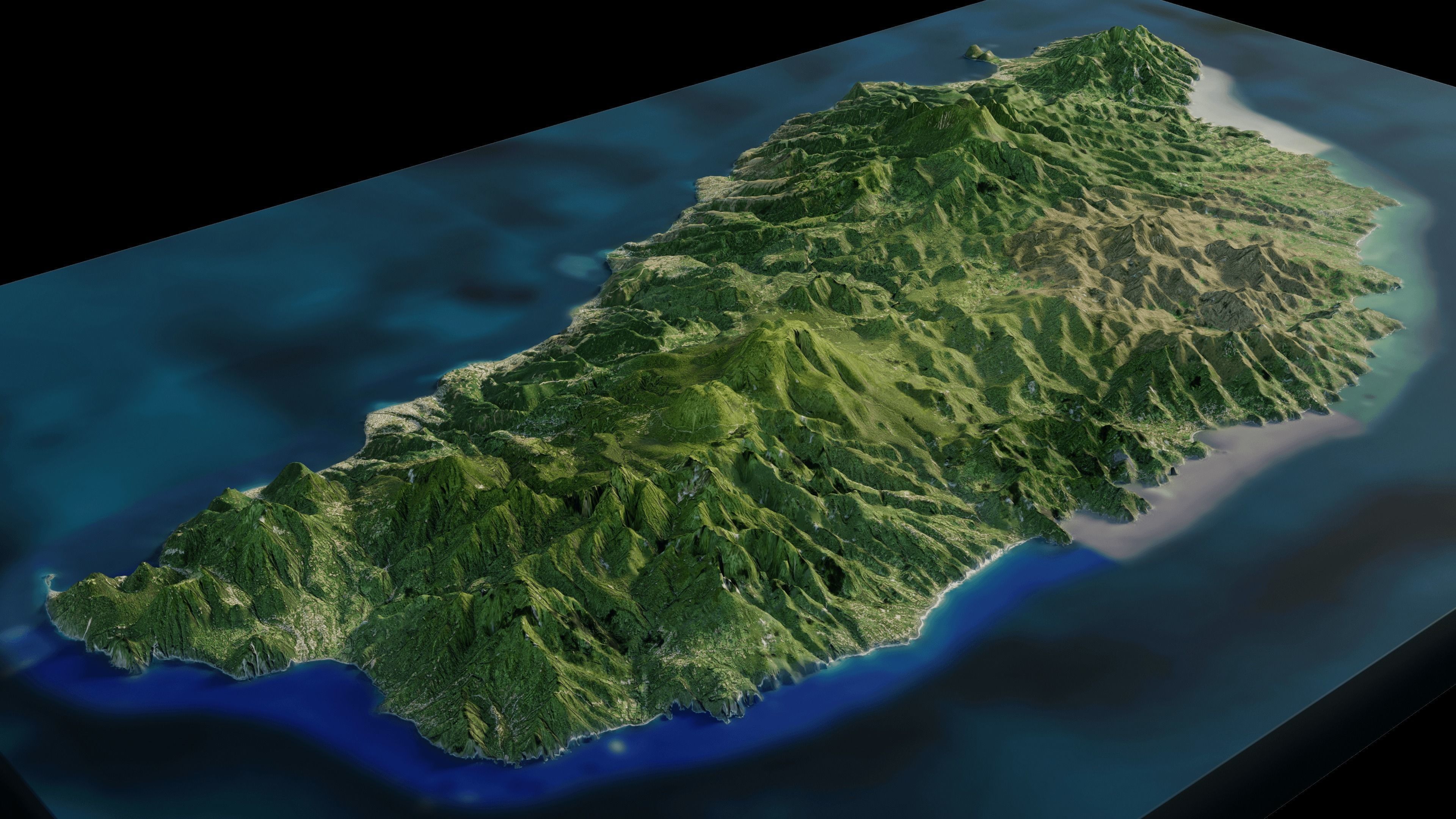 Dominica Island 3D Model 3D model | CGTrader