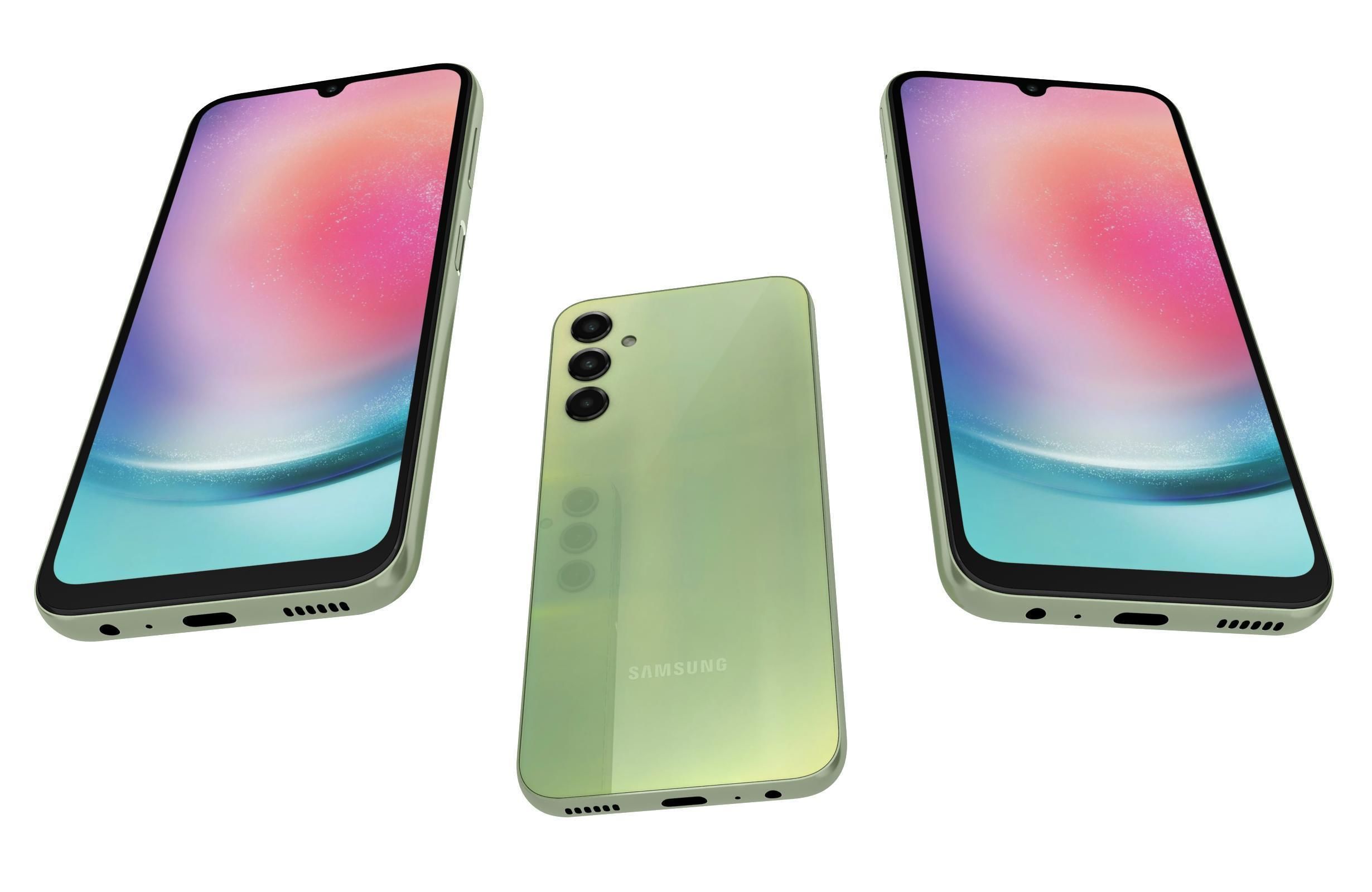 3D model Samsung Galaxy A24 4G All Colors VR / AR / low-poly | CGTrader