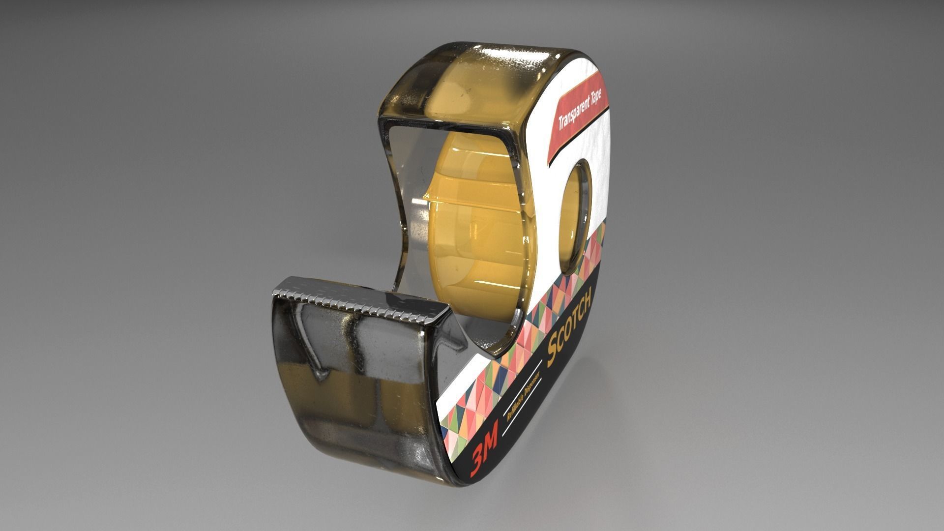 Tape Dispenser 3D model | CGTrader