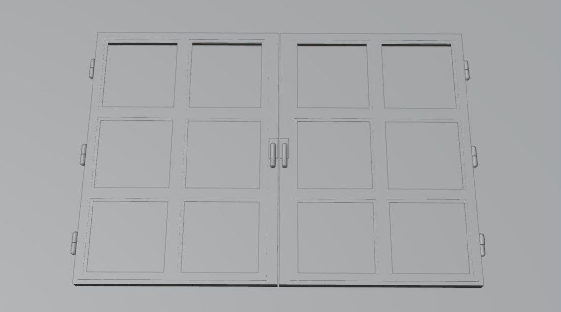 3D model Window 3D Model Design for Architectural VR / AR / low-poly ...