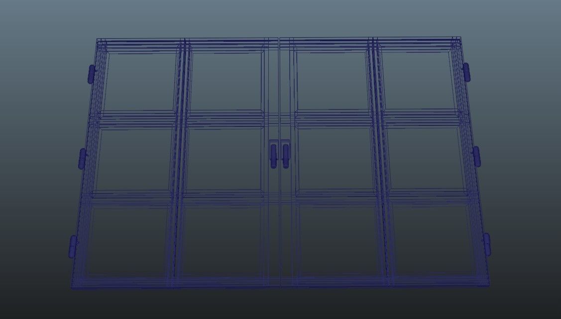 3D model Window 3D Model Design for Architectural VR / AR / low-poly ...