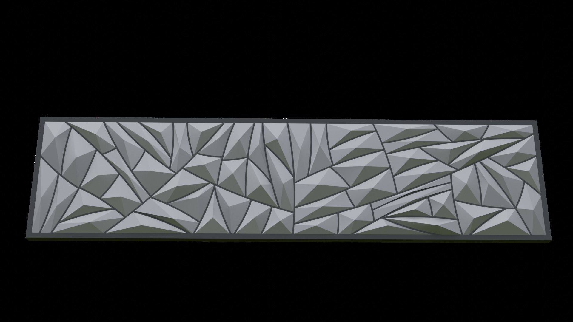 Curvy Cracks Wall Pattern 3D model | CGTrader