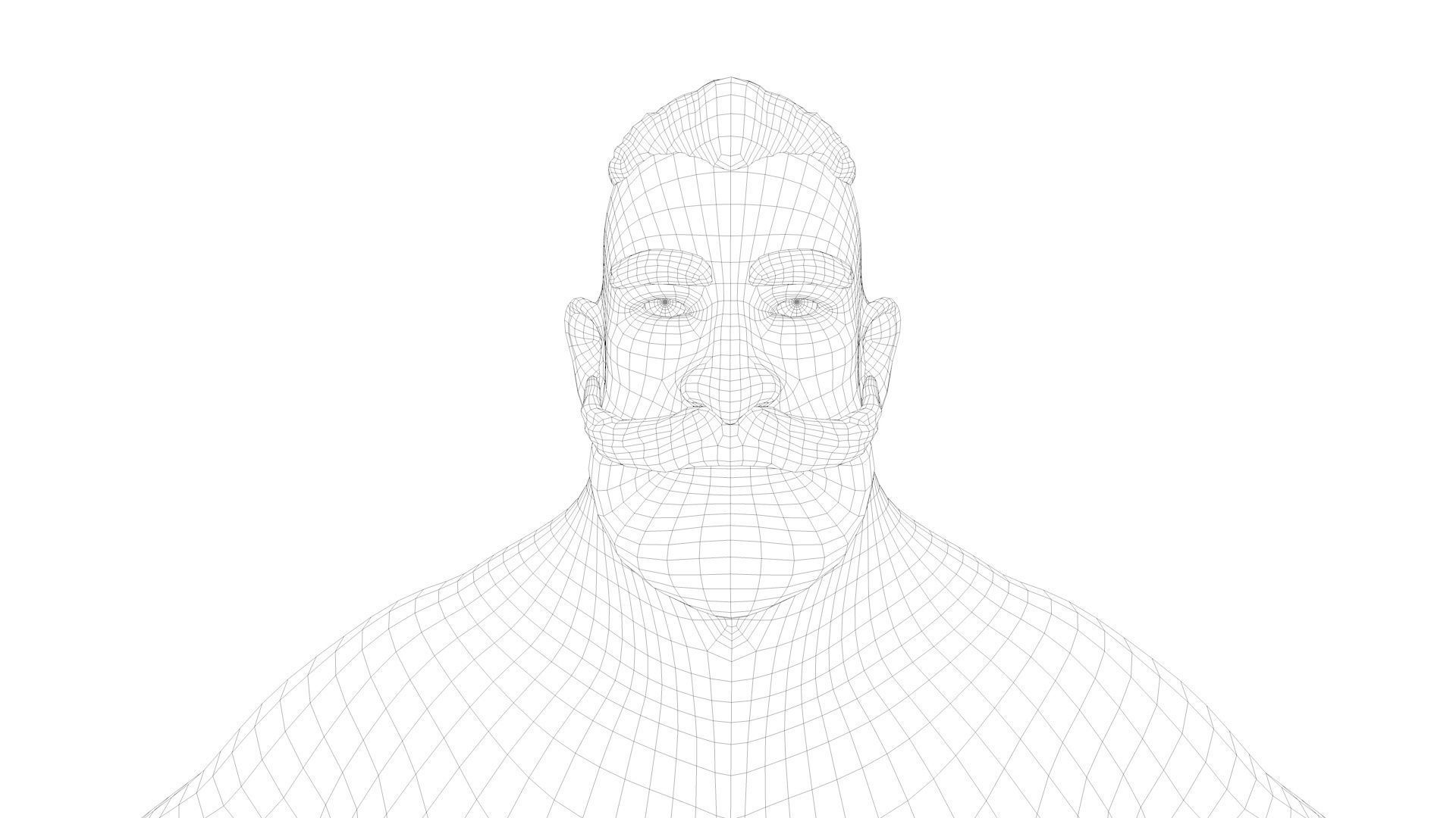 3D model Wrestler Character VR / AR / low-poly | CGTrader