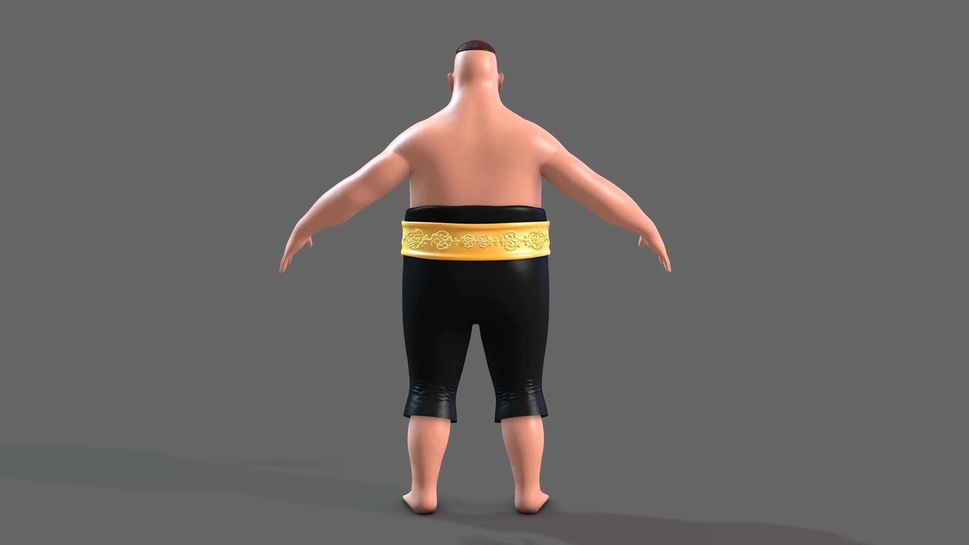 3D model Wrestler Character VR / AR / low-poly | CGTrader