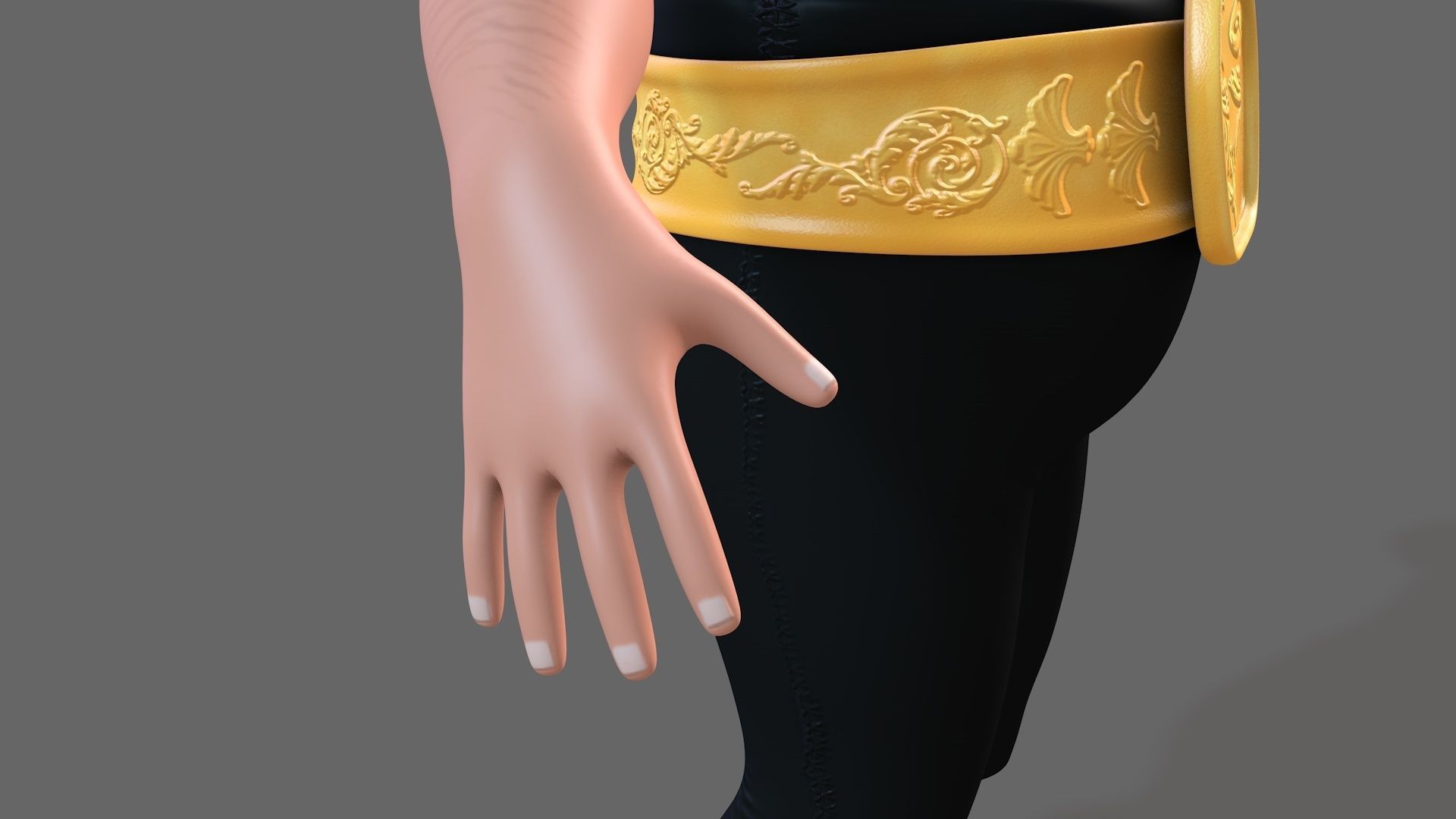 3D model Wrestler Character VR / AR / low-poly | CGTrader