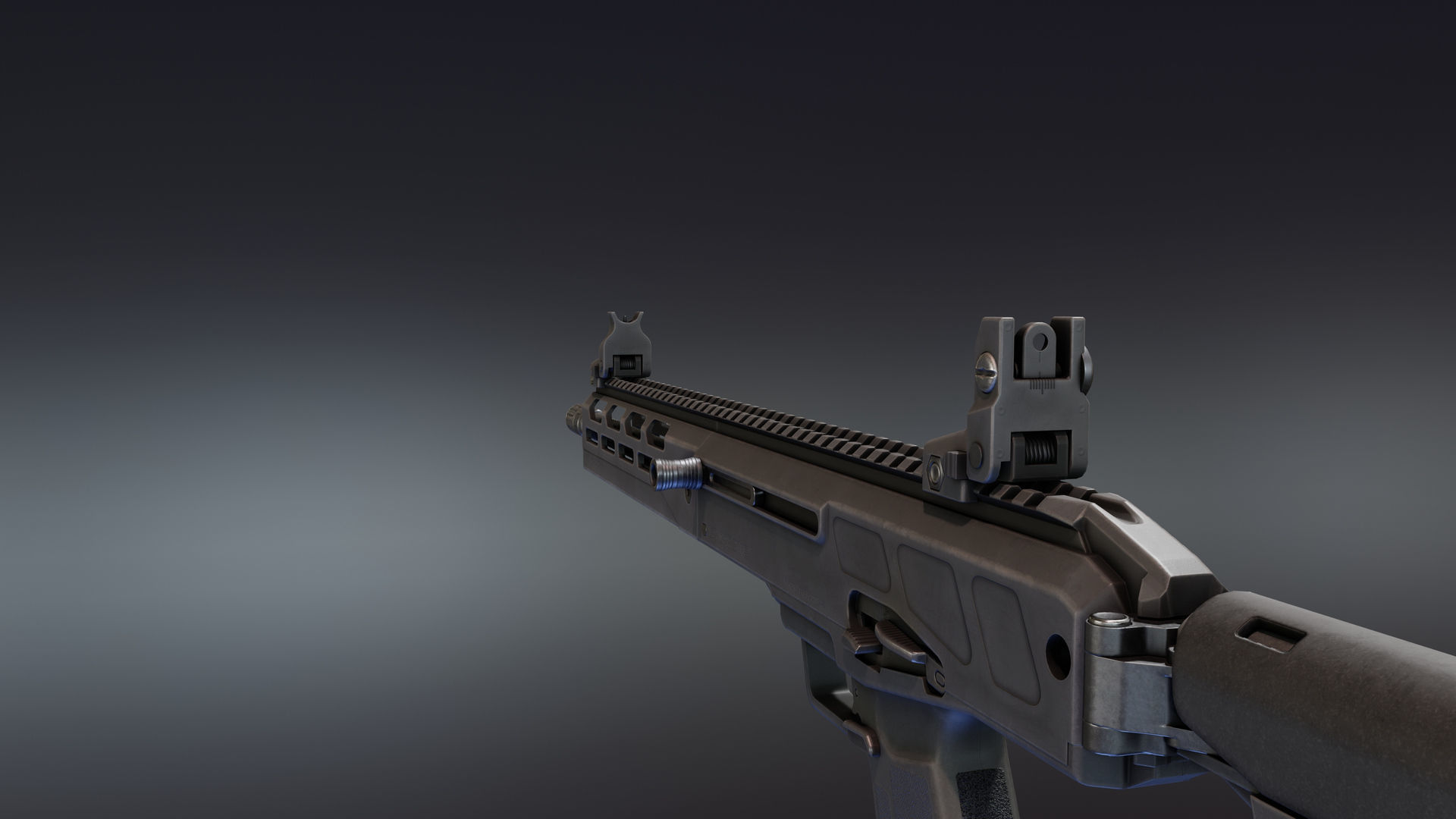 3D model Ruger LC Carbine VR / AR / low-poly | CGTrader