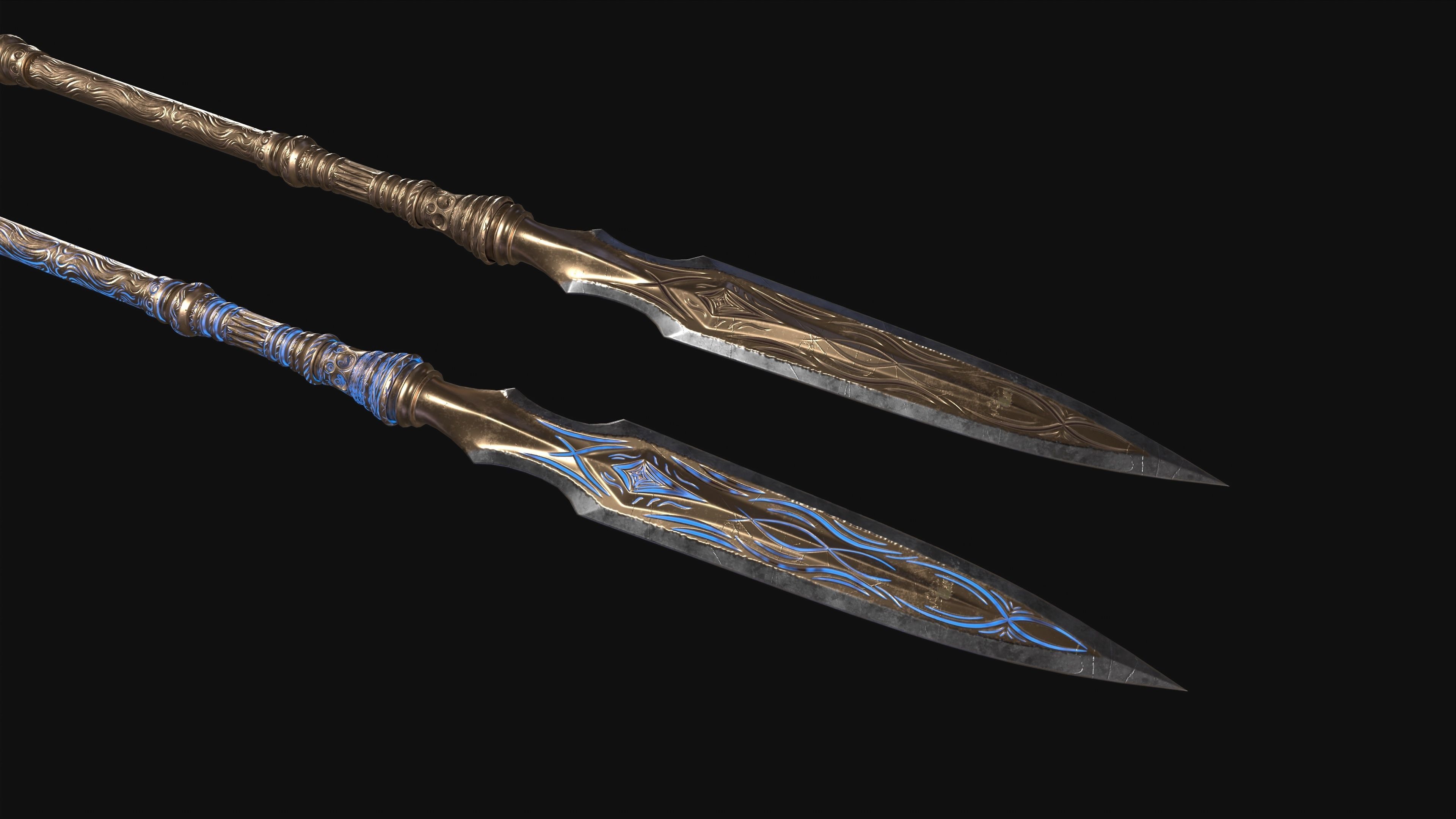 3D model Lance Melee Weapon VR / AR / low-poly | CGTrader