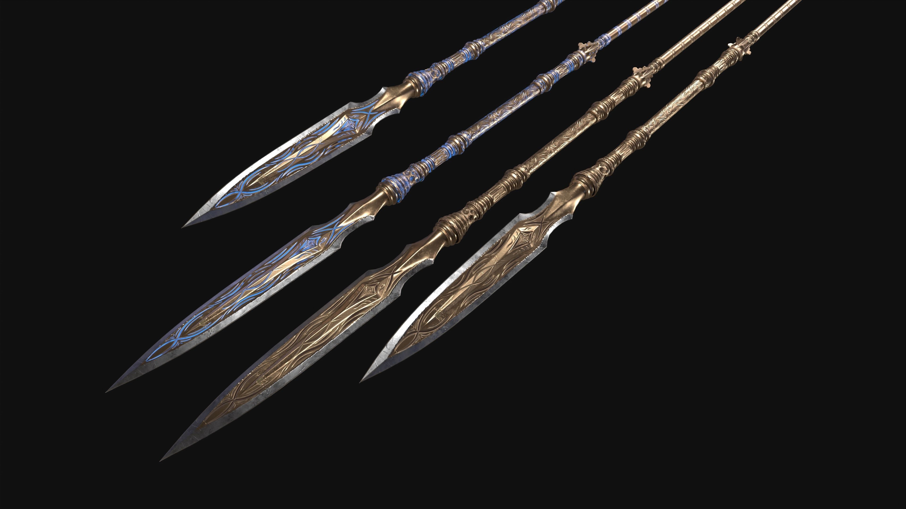 3D model Lance Melee Weapon VR / AR / low-poly | CGTrader