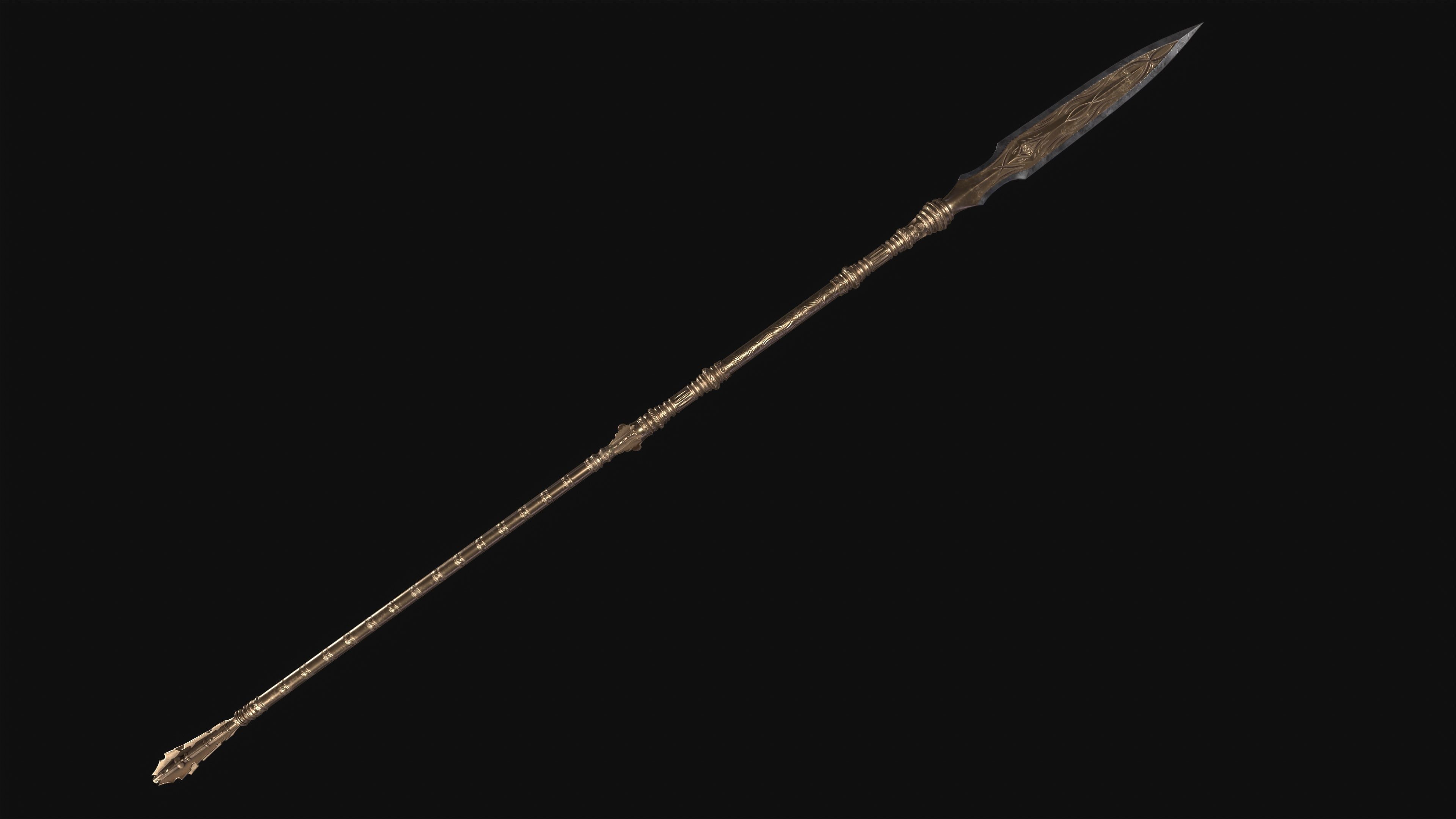 3D model Lance Melee Weapon VR / AR / low-poly | CGTrader