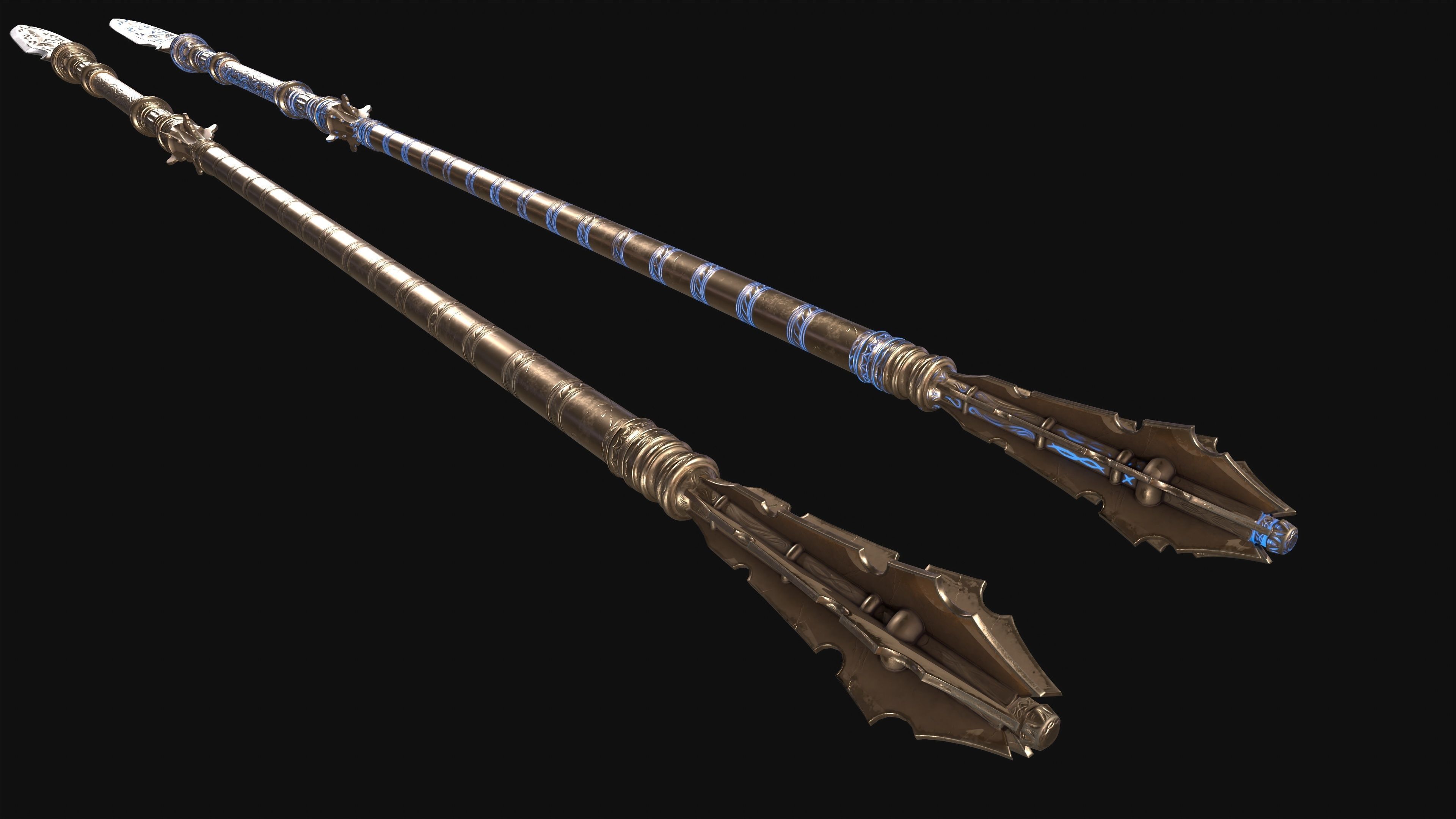 3D model Lance Melee Weapon VR / AR / low-poly | CGTrader