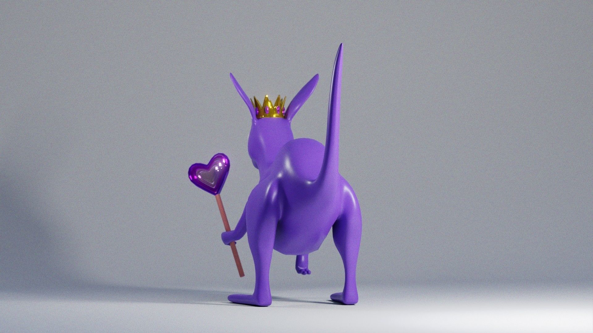 3D model Queen Bouncelia - Garten of banban 3 VR / AR / low-poly | CGTrader