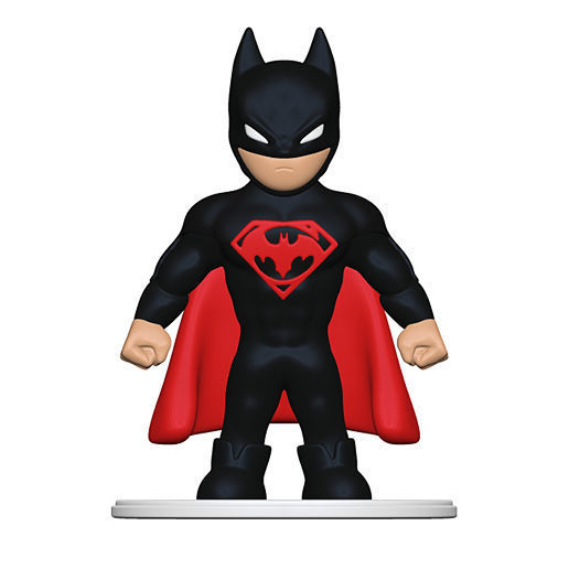 Batman fusion Superman 3D model 3D printable | CGTrader