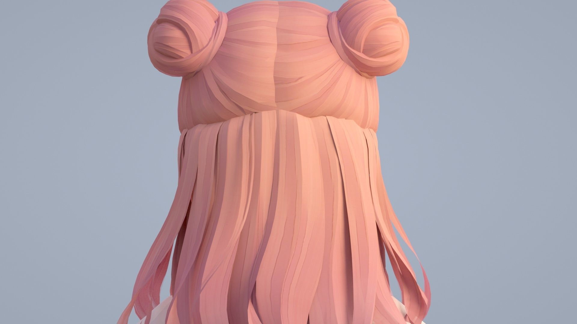 Cartoon Girl In Hanfu 3d Model Cgtrader