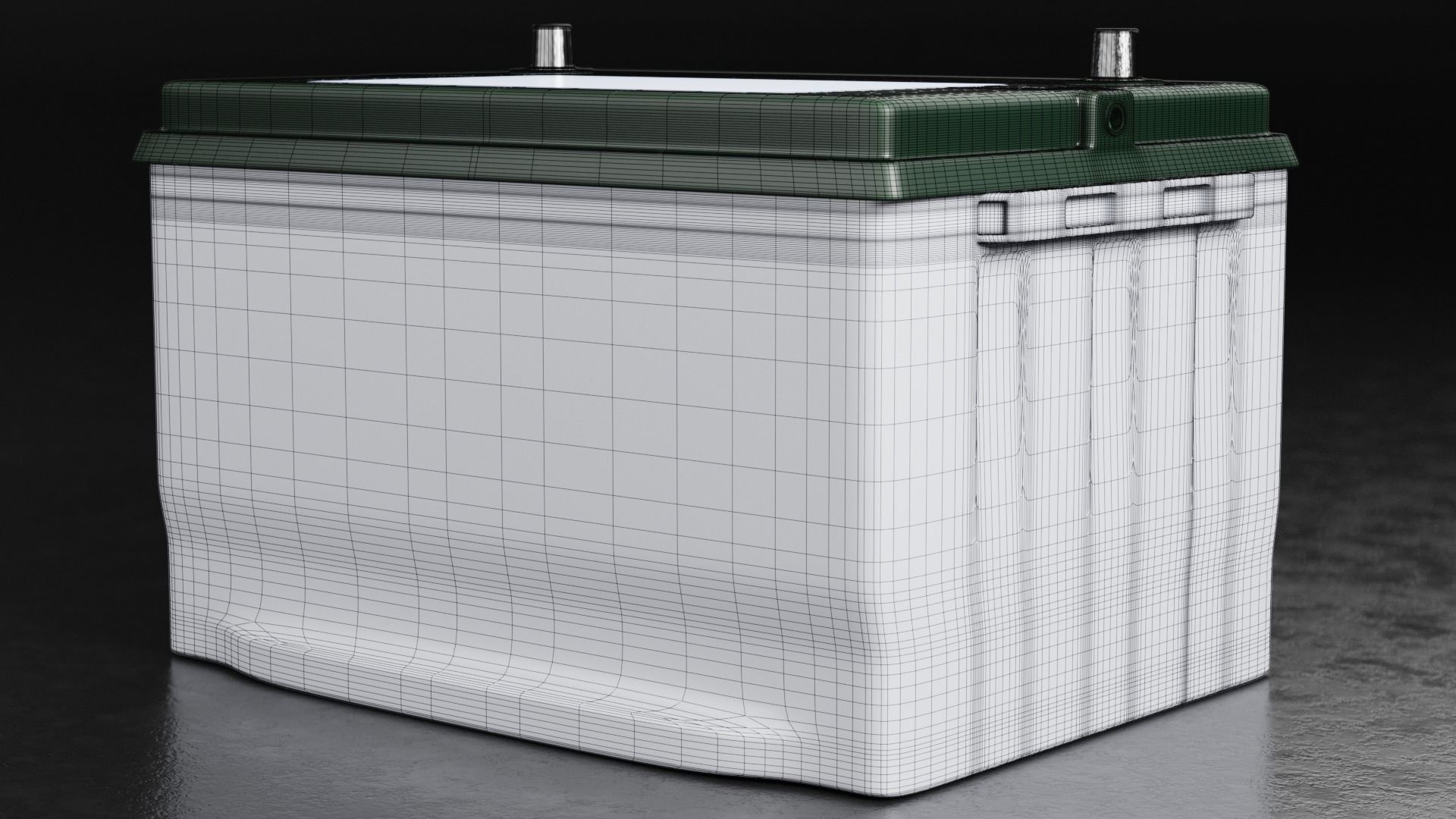 Car Battery Type B 3D model | CGTrader