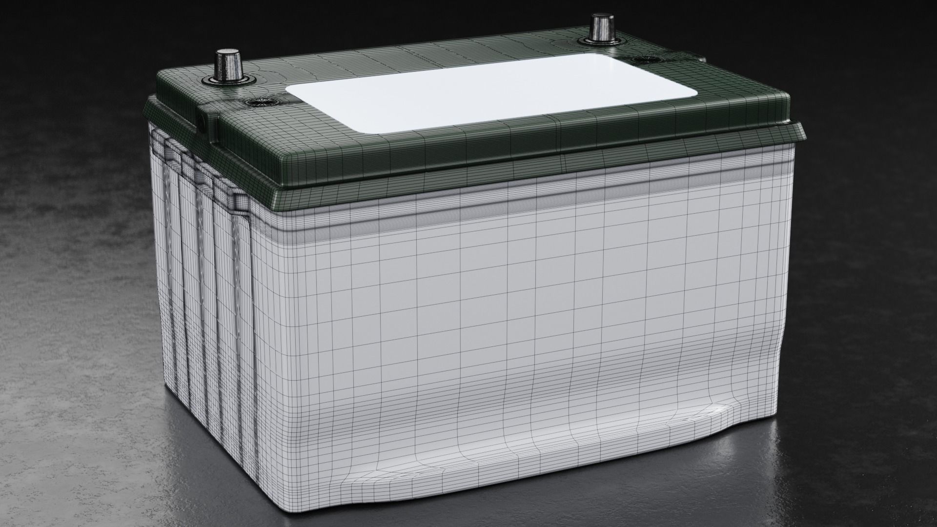 Car Battery Type B 3D model | CGTrader