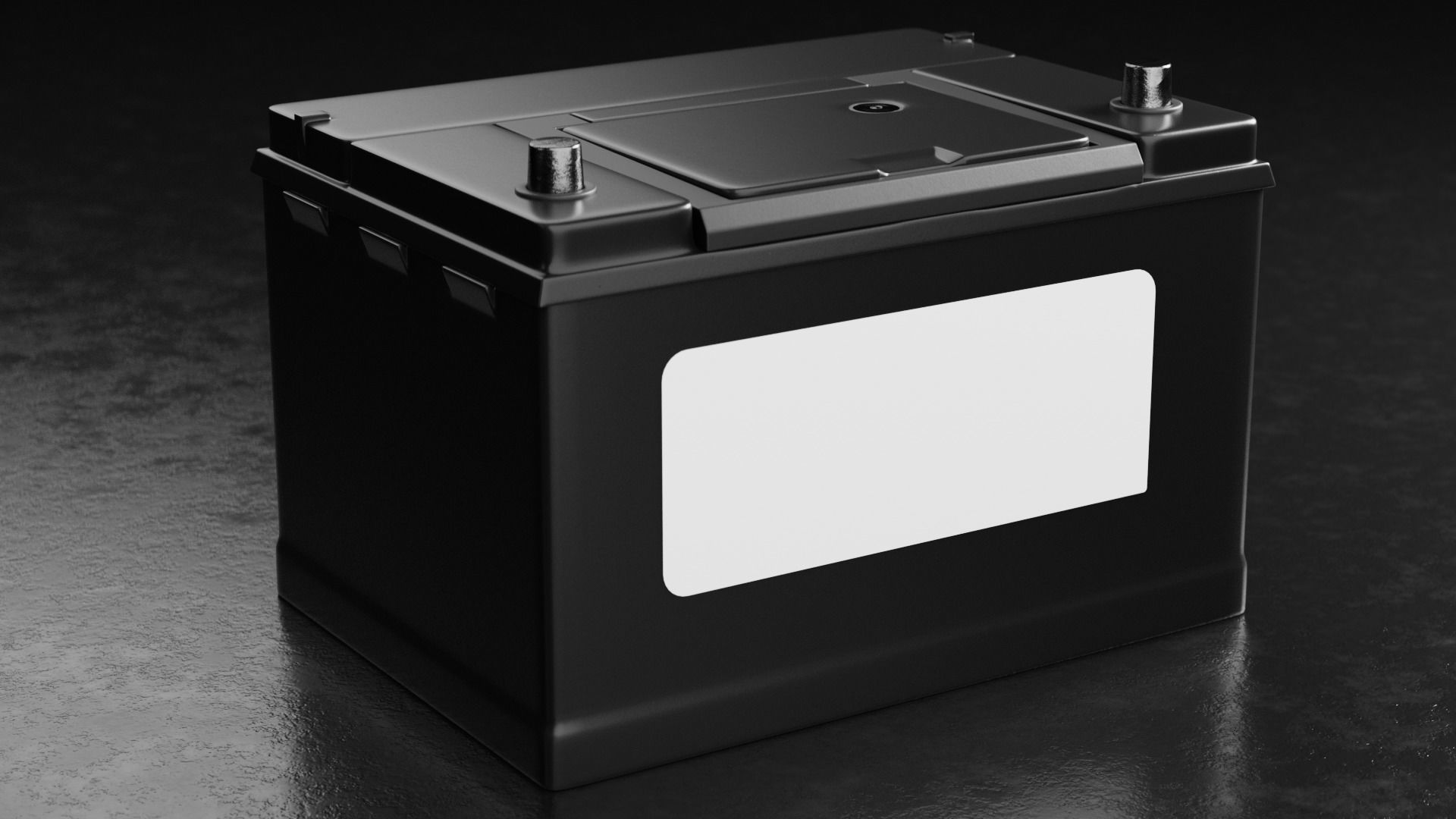 Car Battery Type C 3D model | CGTrader