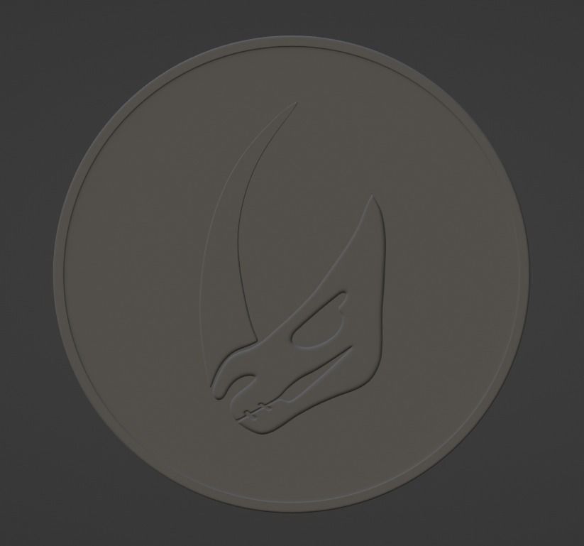 Mudhorn mandalorian beskar Ring cosplay 3D model 3D printable | CGTrader