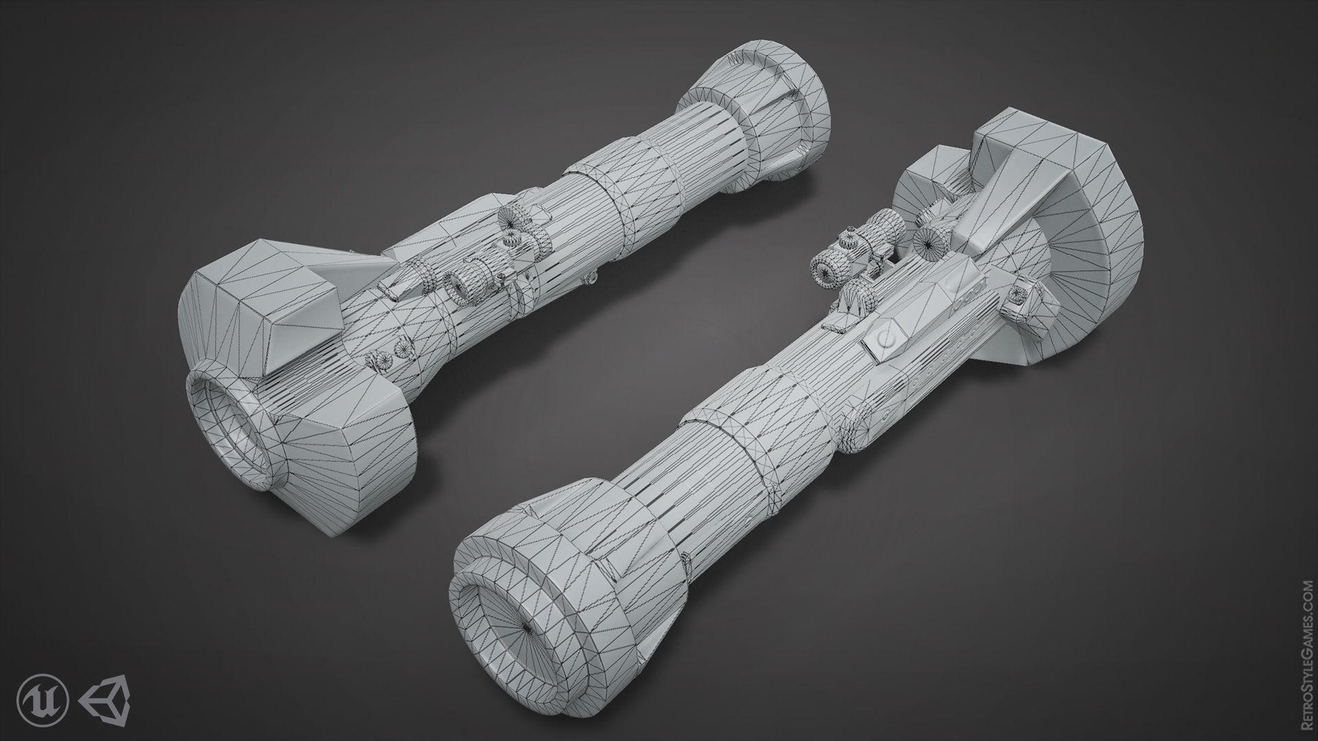 3D model Defense Line Vol1 - Missile Mayhem VR / AR / low-poly | CGTrader