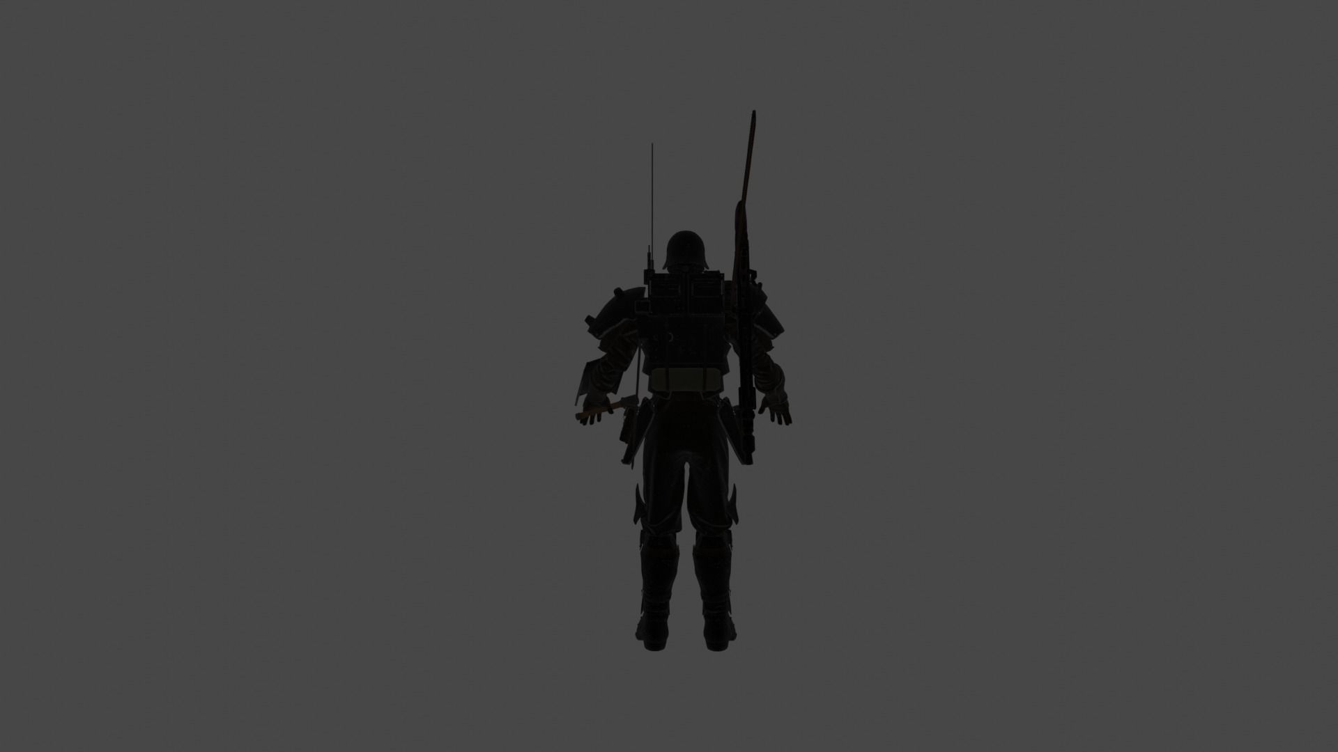 Kerberos Panzer Cop 3D model rigged | CGTrader